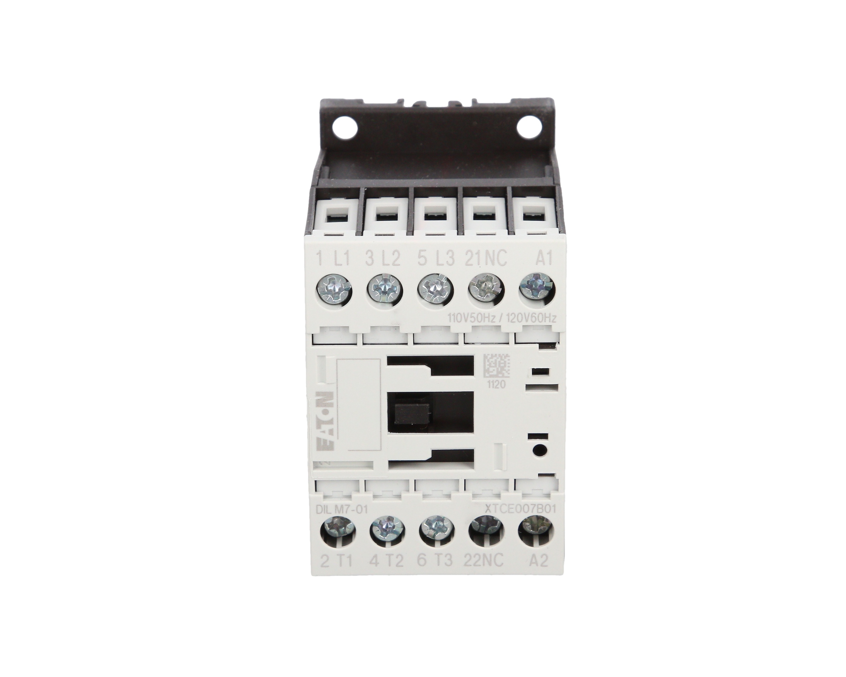 Stycznik mocy 7A 3P 110V AC 0Z 1R DILM7-01(110V50HZ,120V60HZ) 276582 ...