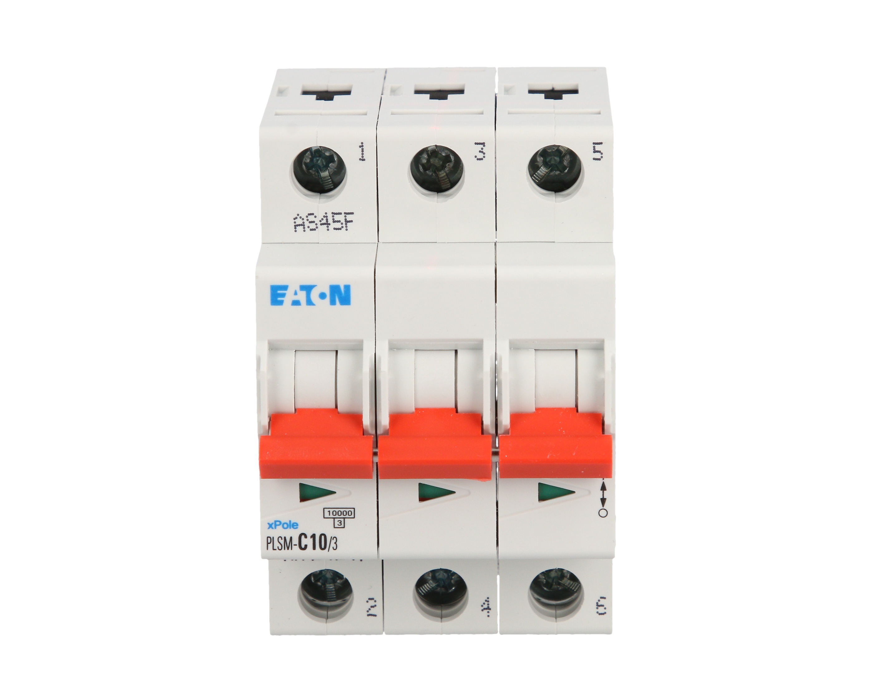 Wyłącznik nadprądowy 3P C 10A 10kA AC PLSM-C10/3-MW 242470 – EATON | TIM SA