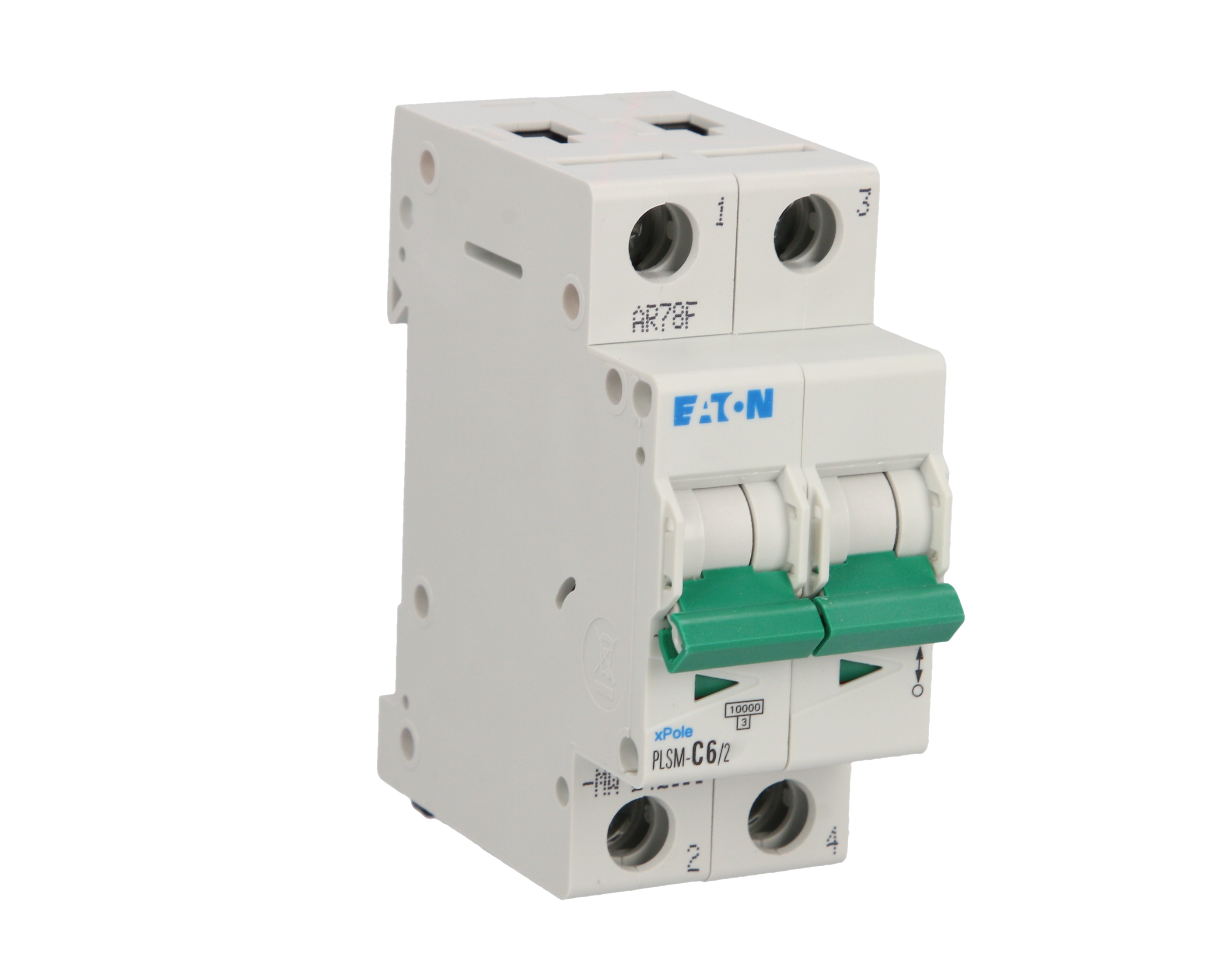 Wyłącznik nadprądowy 2P C 6A 10kA AC PLSM-C6/2-MW 242399 – EATON | TIM SA