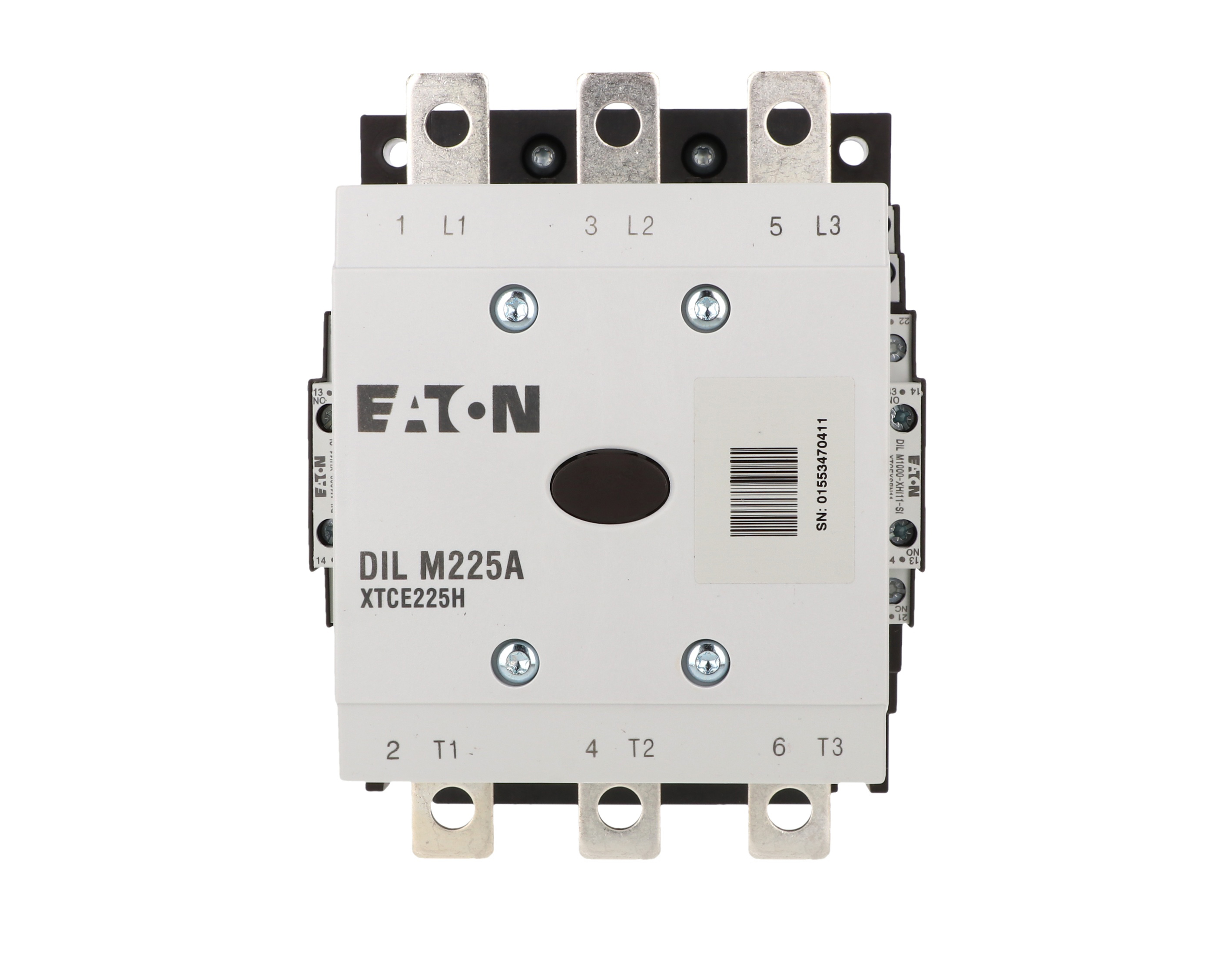 Stycznik mocy 225 A (110kW/400V) AC3 DILM225A/22(RAC120) 139546 – EATON ...