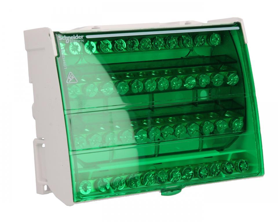 Blok zaciskowy 4P 125A, 4x12 zacisków LGY412548 – Schneider | TIM SA