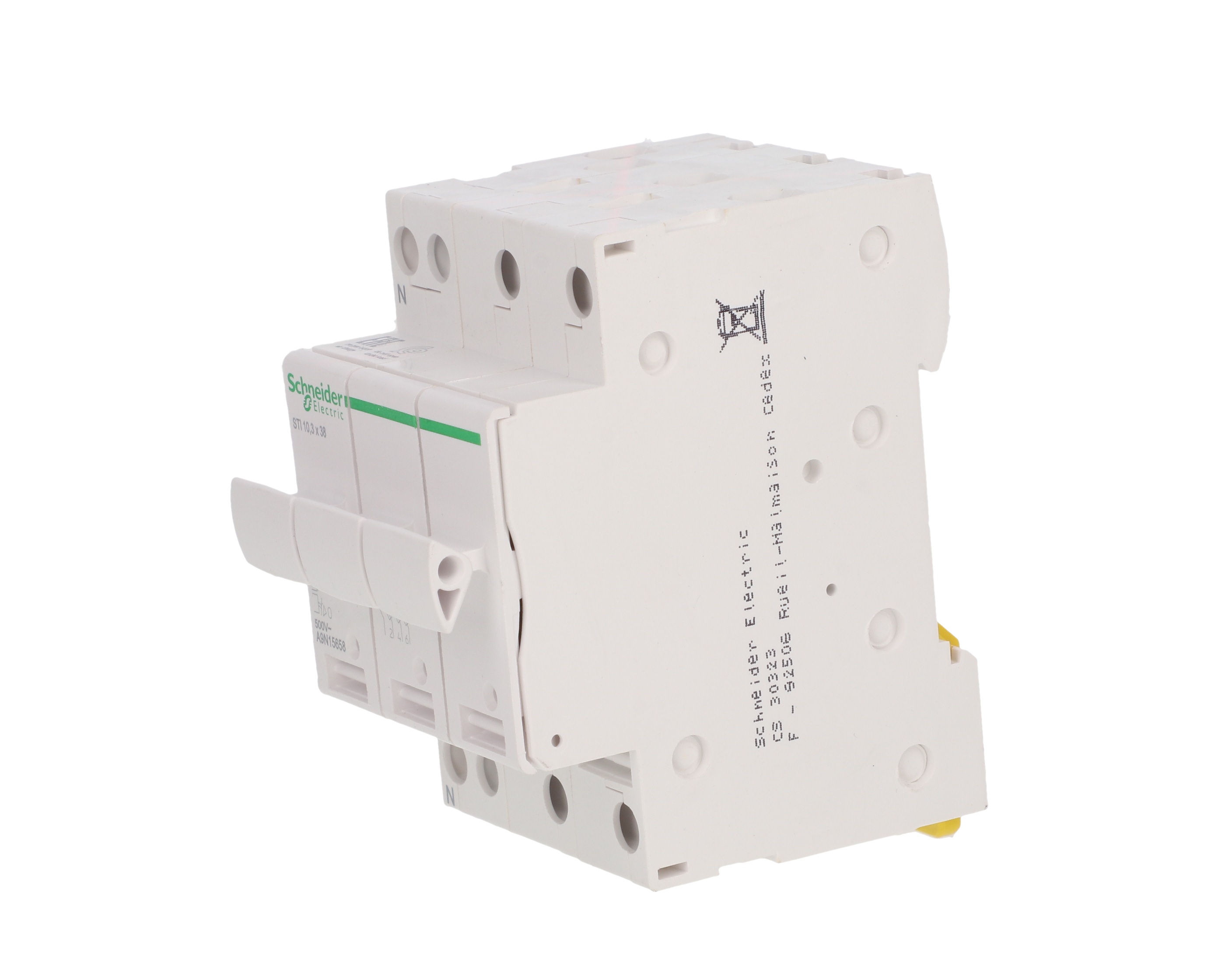Podstawa bezpiecznikowa STI 3P+N 500V A9N15658 – Schneider | TIM SA
