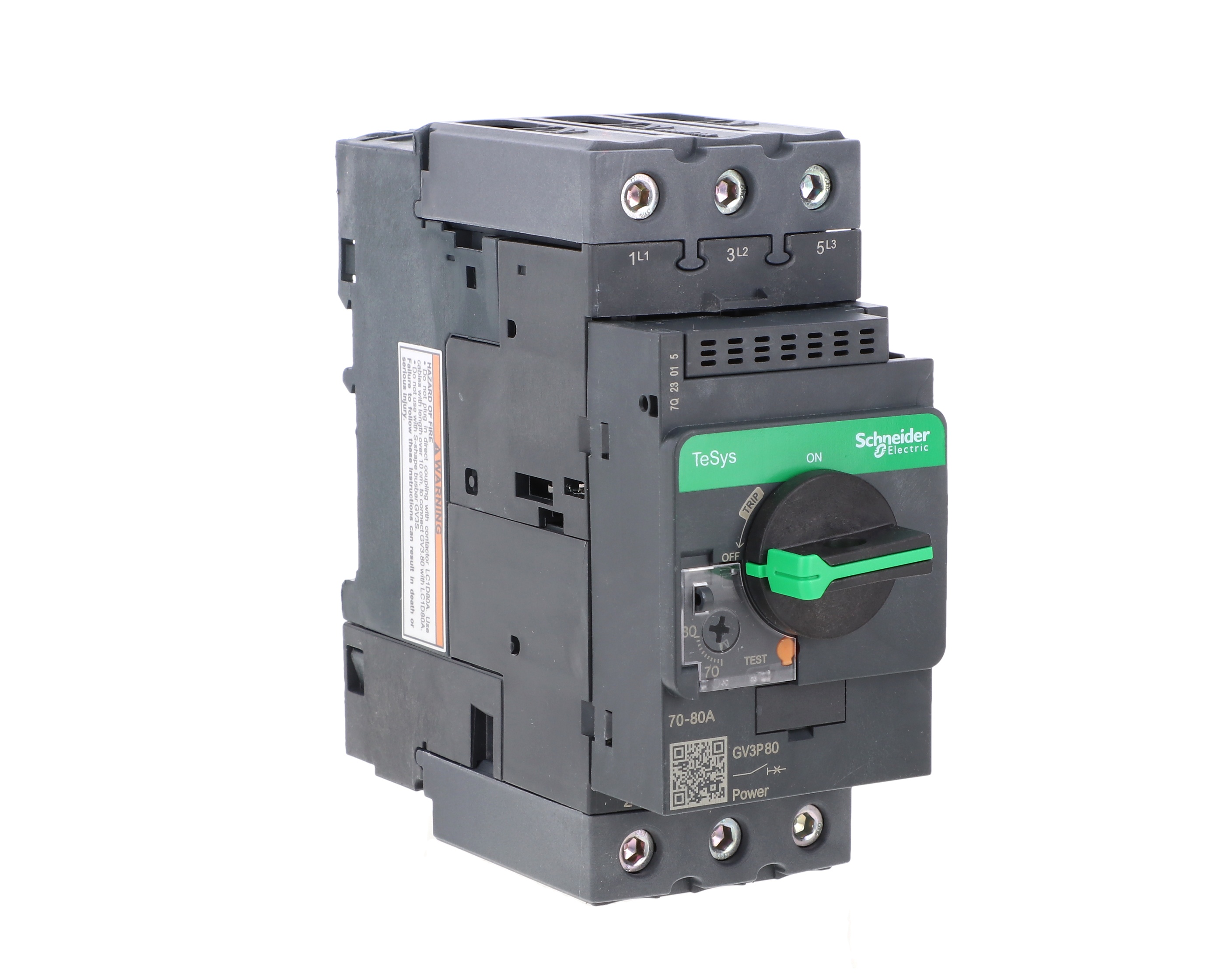 TeSys Deca Wyłącznik silnikowy 3P 70-80 A GV3P80 – Schneider | TIM SA