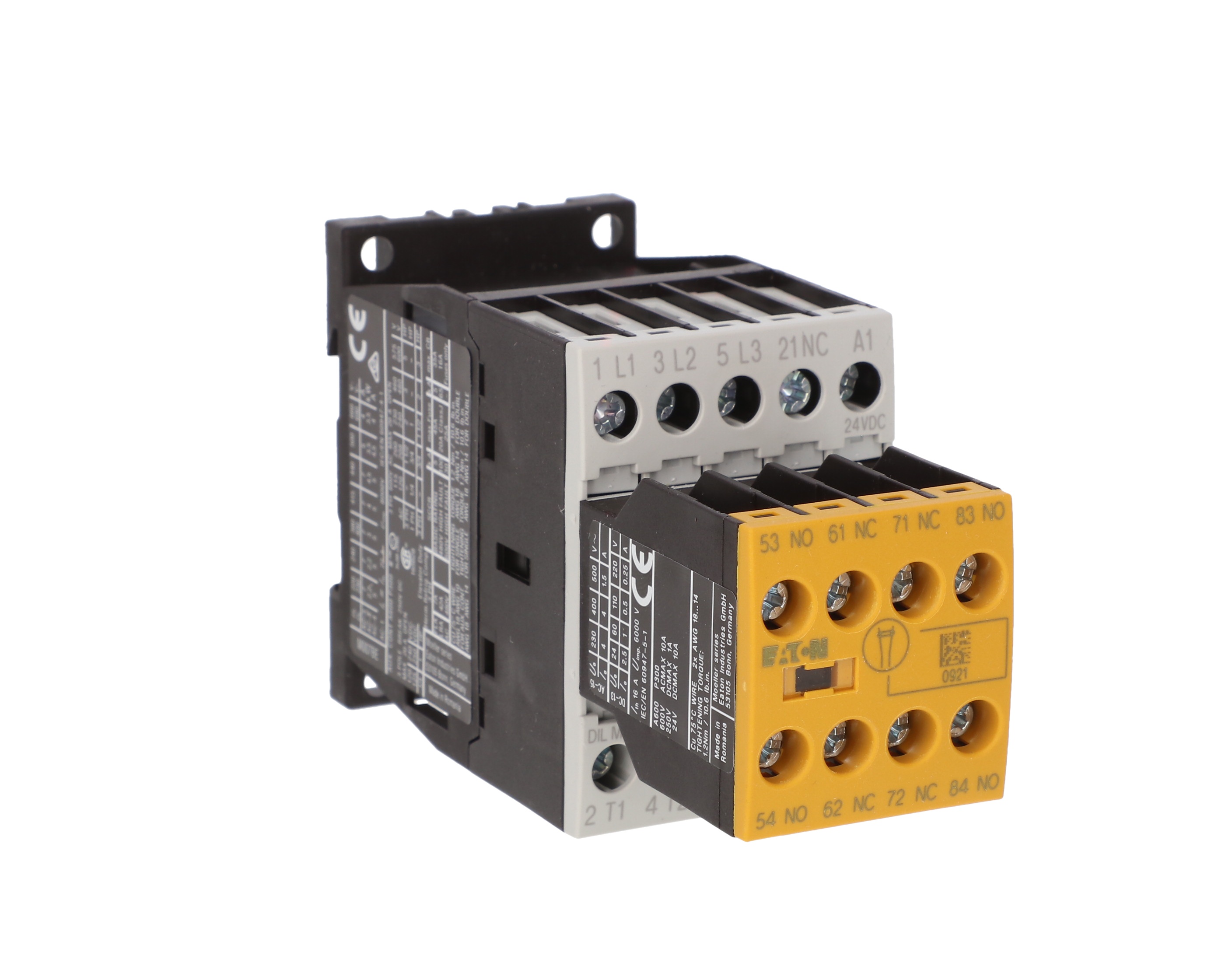 Stycznik mocy safety 7A 3P 2Z3R DILMS7-23 24VDC 191761 – EATON | TIM SA