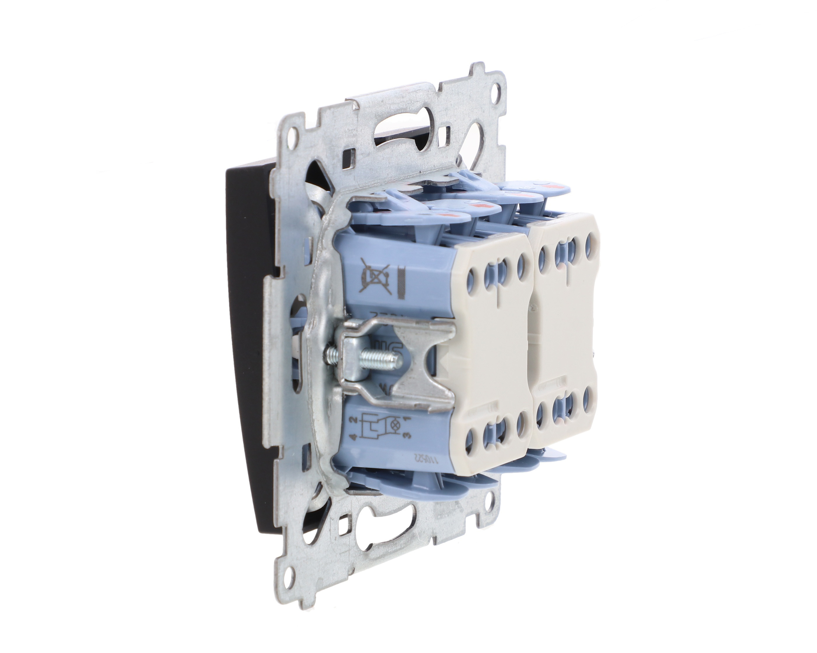 Simon 54 Łącznik krzyżowy podwójny z podświetleniem (moduł) 10AX 250V ...