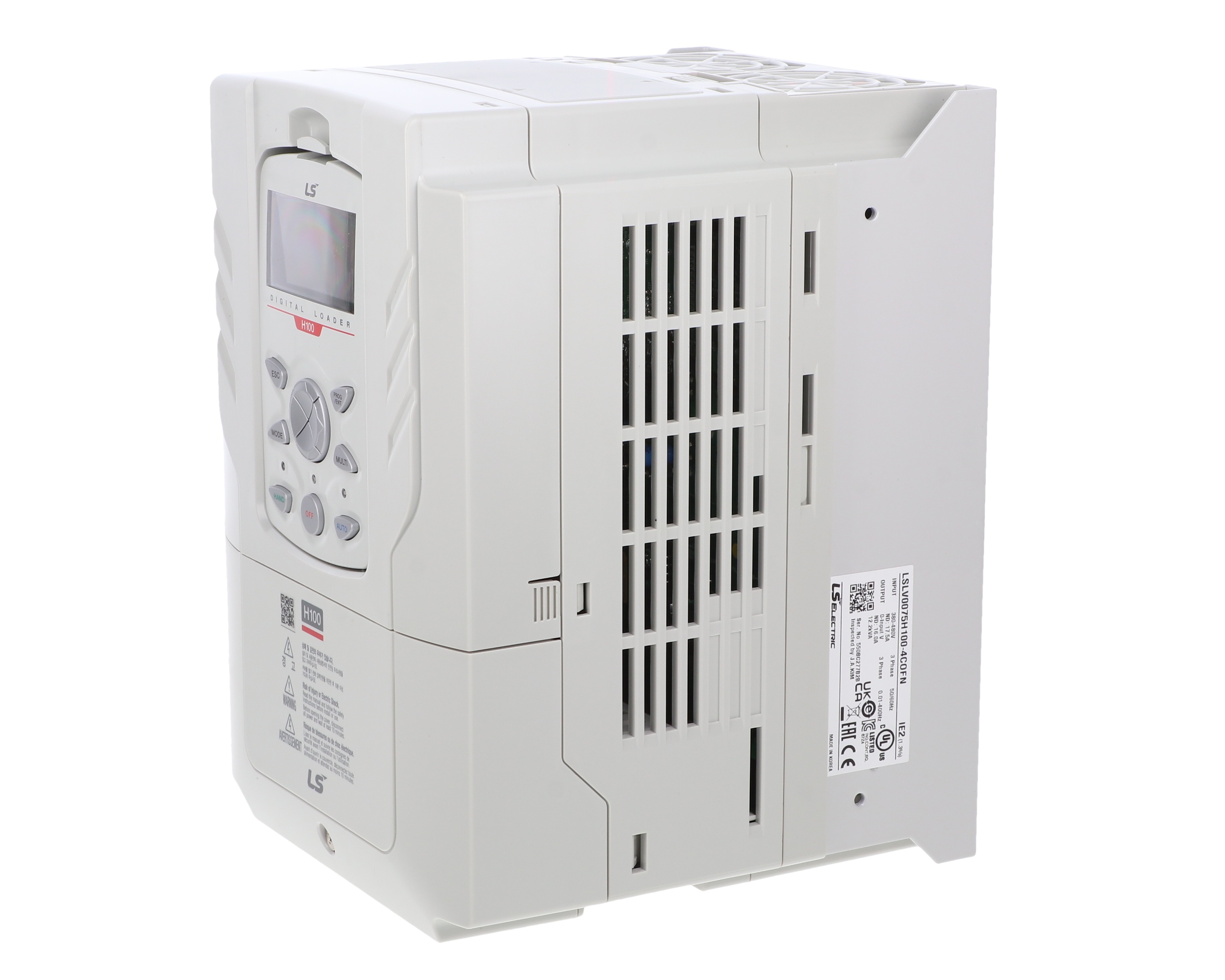 Przemiennik częstotliwości LSIS serii H100 (HVAC) 7,5kW 3x400V AC filtr ...