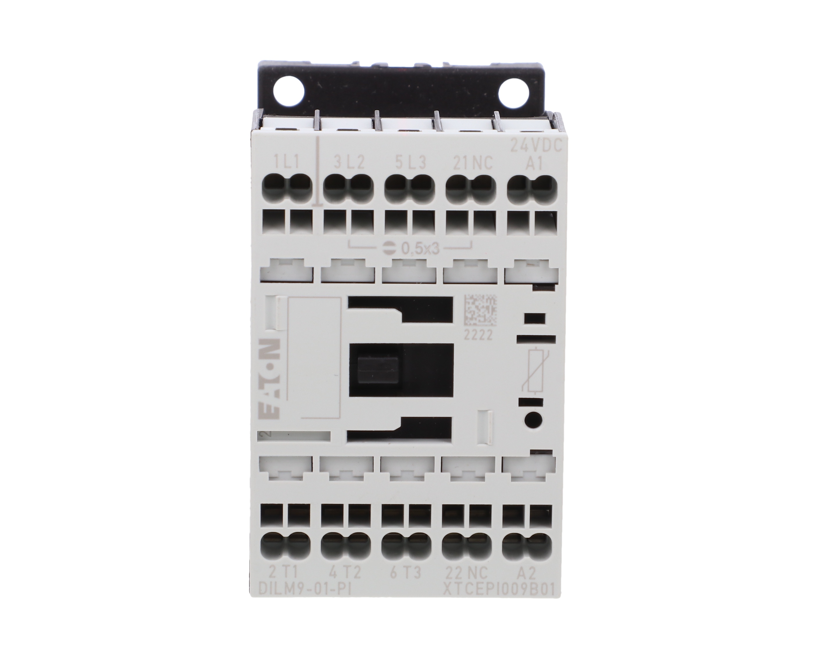 Stycznik mocy DILM9-01(24VDC)-PI DILM 3P 380 V 400 V 4 kW 1R 24 V DC ...