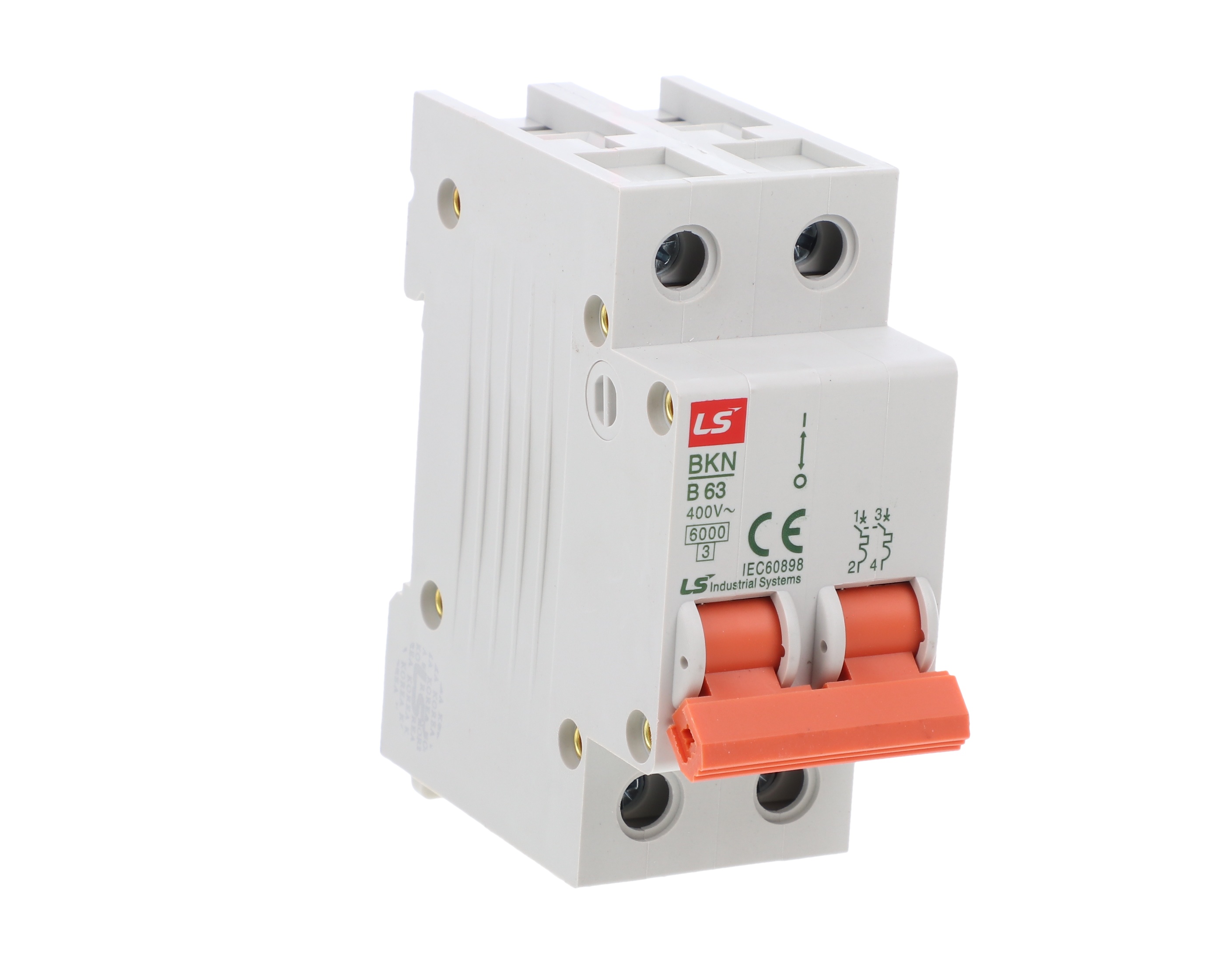 Wyłącznik nadprądowy 2P B 63A 6KA BKN 2P B63A 06120275R0 – LSiS | TIM SA