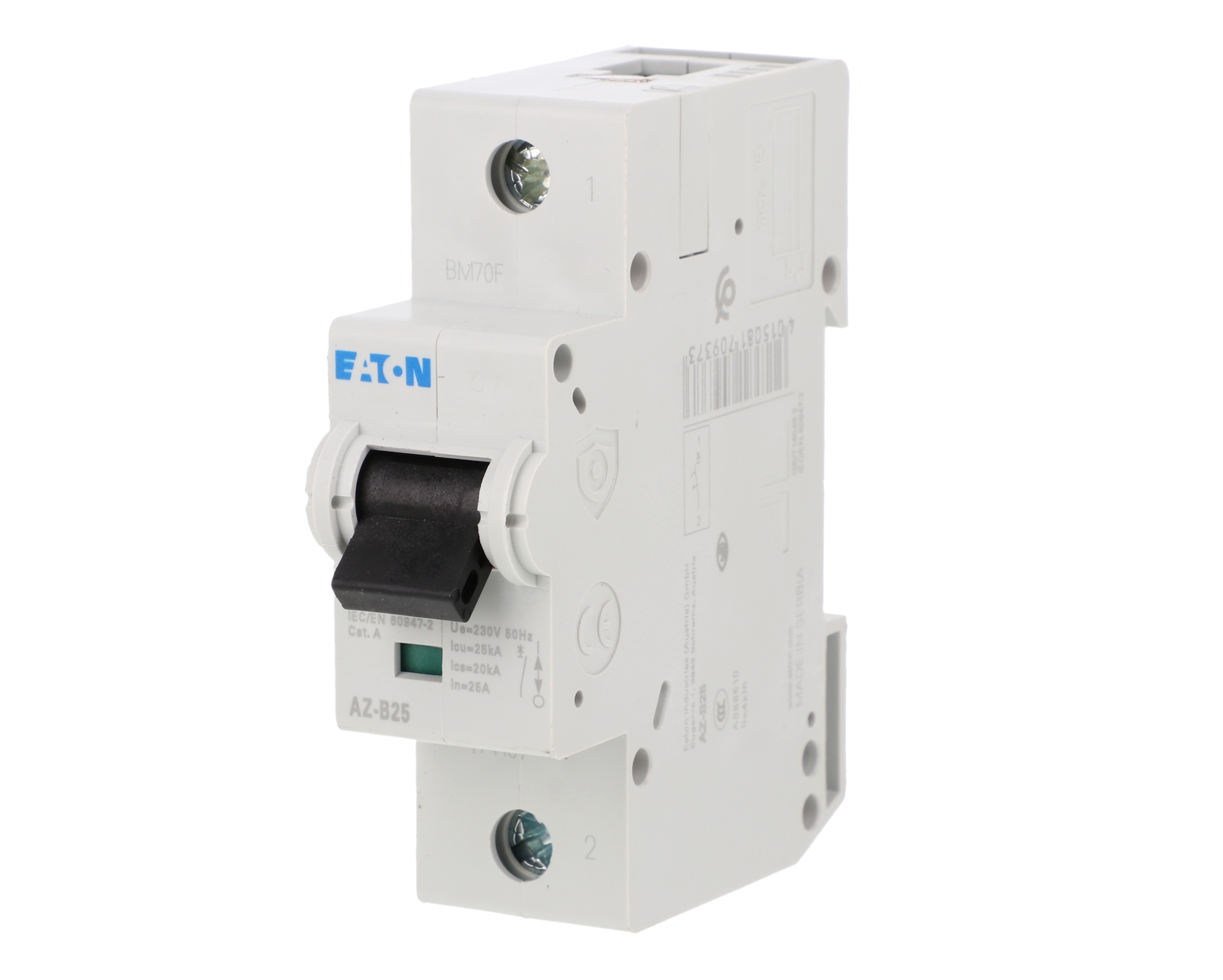 Wyłącznik nadprądowy 1P B 25A 25kA AC AZ-B25 174481 – EATON | TIM SA