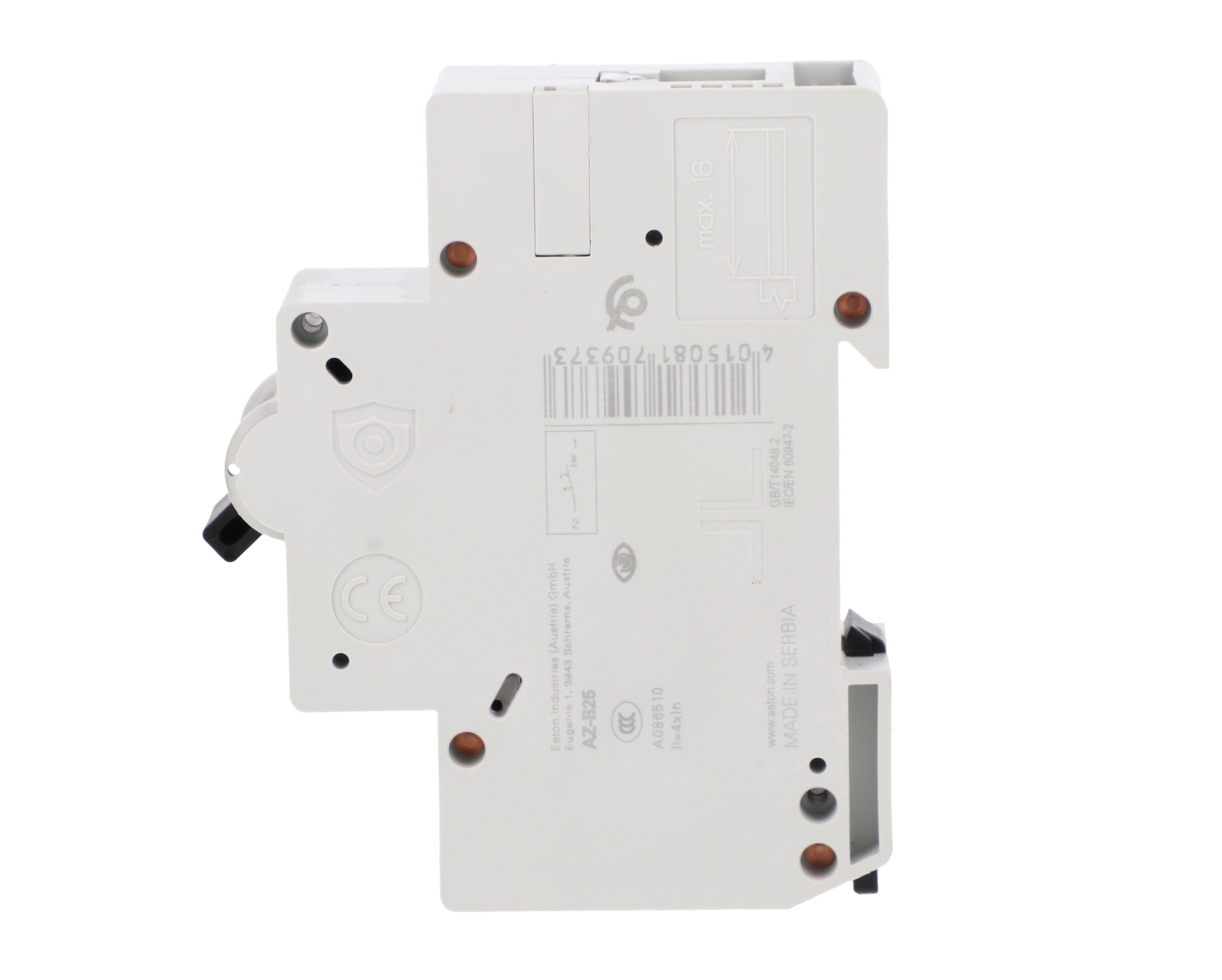 Wyłącznik nadprądowy 1P B 25A 25kA AC AZ-B25 174481 – EATON | TIM SA