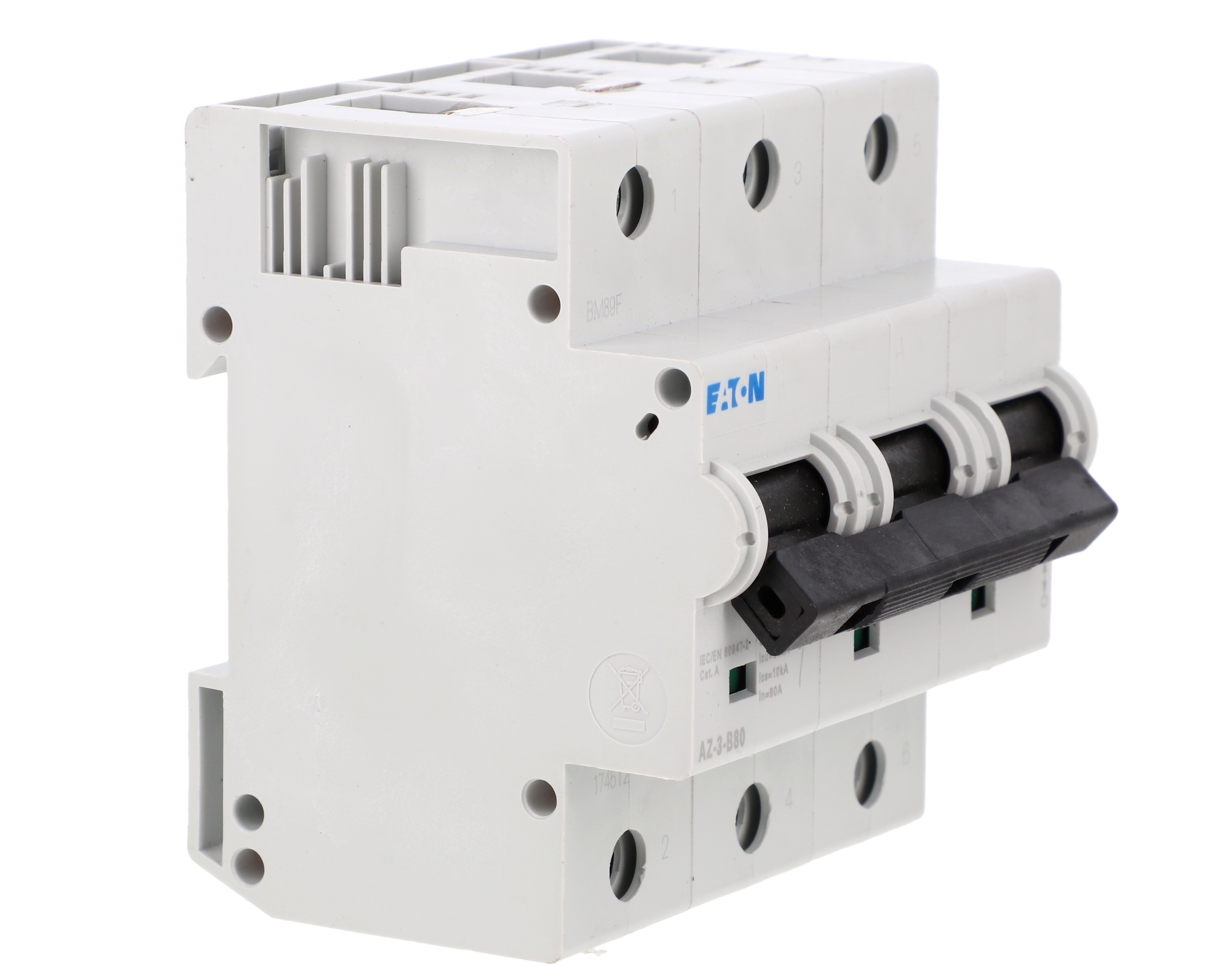 Wyłącznik nadpradowy 3P B 80A 25kA AC AZ-3-B80 174512 – EATON | TIM SA