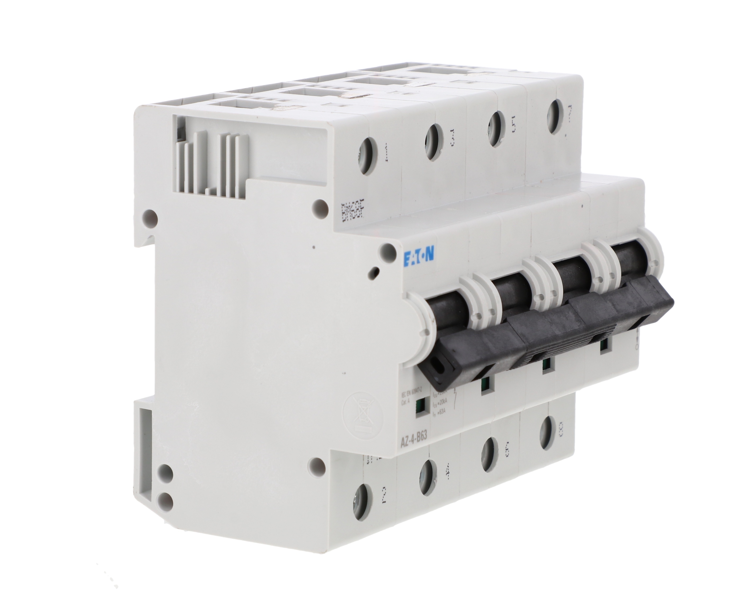Wyłącznik nadprądowy 4P B 63A 25kA AC AZ-4-B63 174537 – EATON | TIM SA