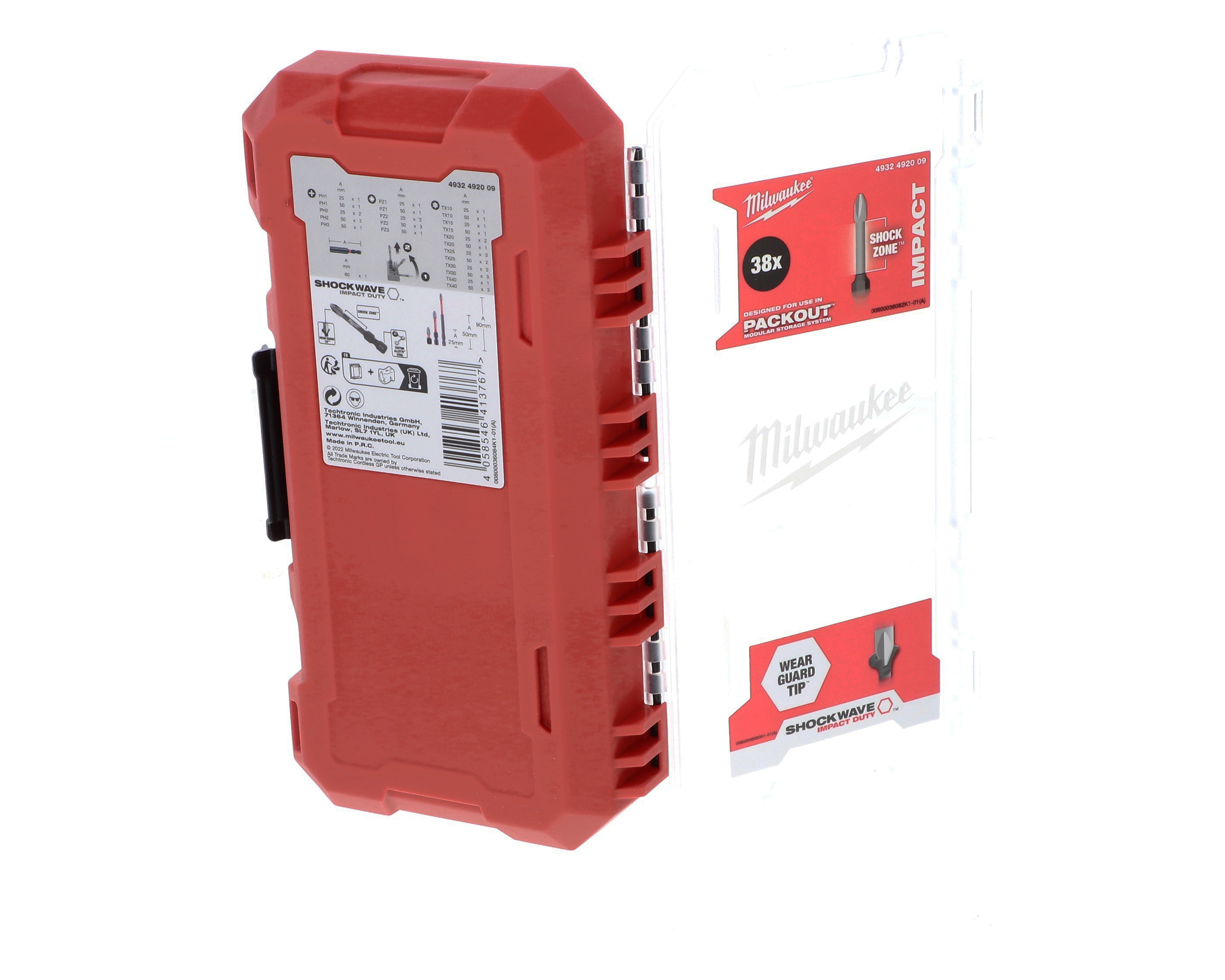 Zestaw bitów udarowych SHOCKWAVE™ Impact Duty (38el.) 4932492009 ...