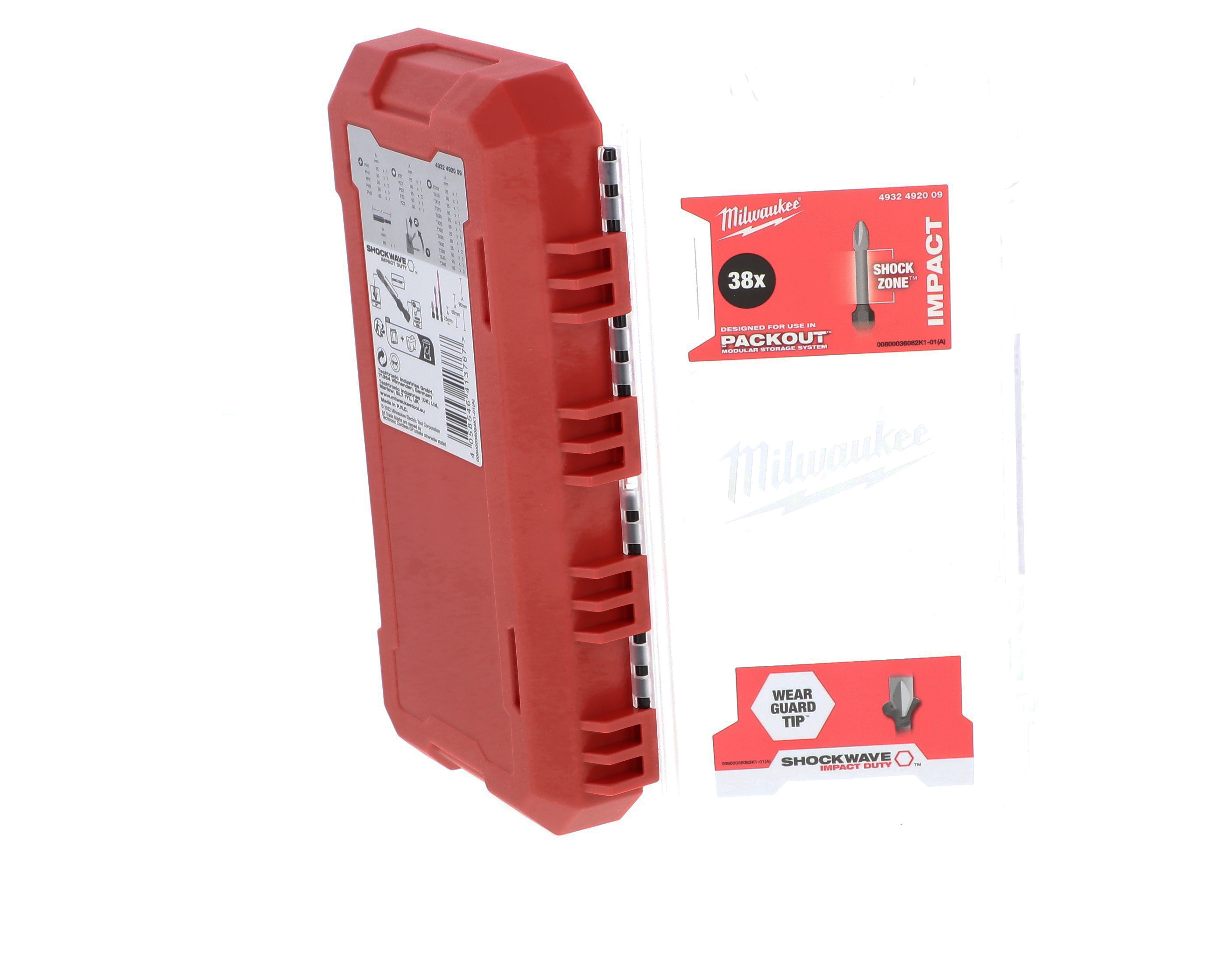 Zestaw bitów udarowych SHOCKWAVE™ Impact Duty (38el.) 4932492009 ...