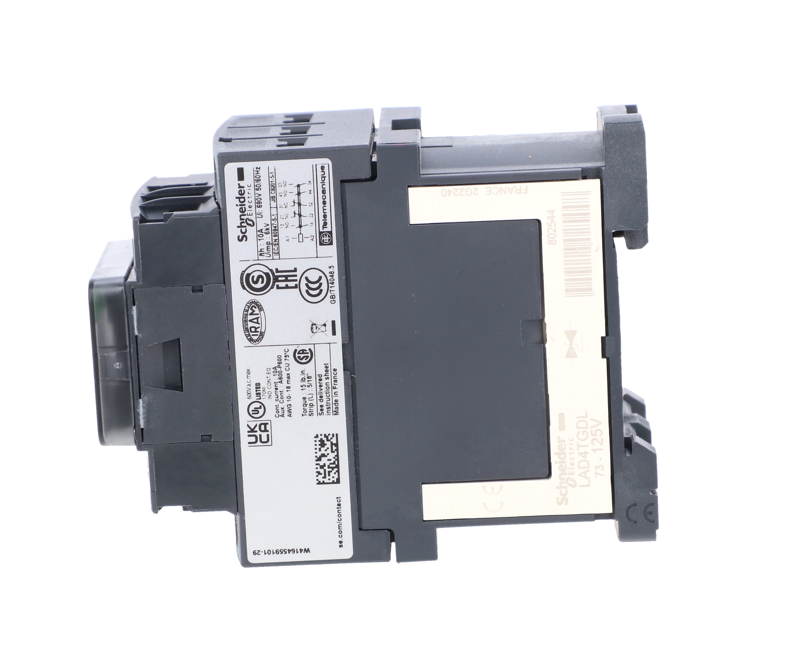 TeSys Deca Stycznik pomocniczy 10A 3Z 2R 110V DC CAD32FD – Schneider ...