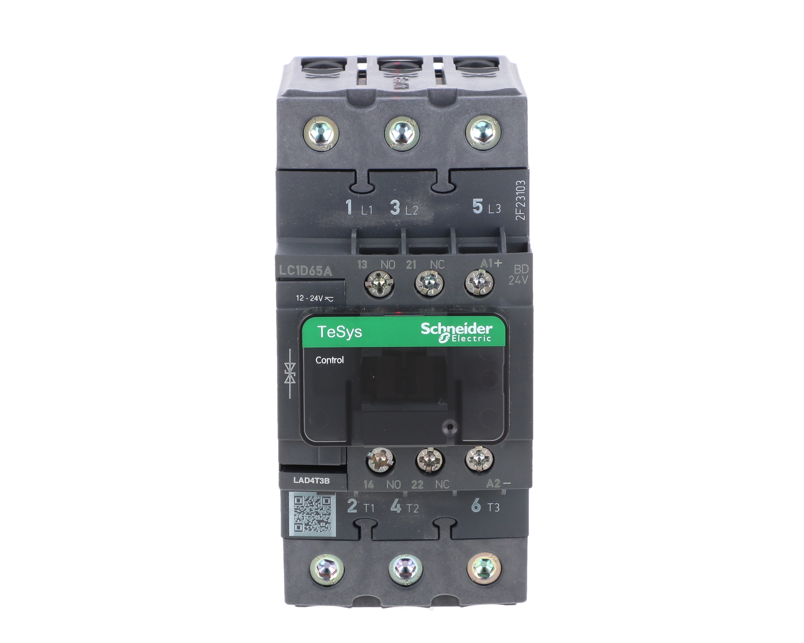 TeSys Deca Stycznik mocy 65A 3P 24V DC 1Z 1R (EVK) LC1D65ABD ...