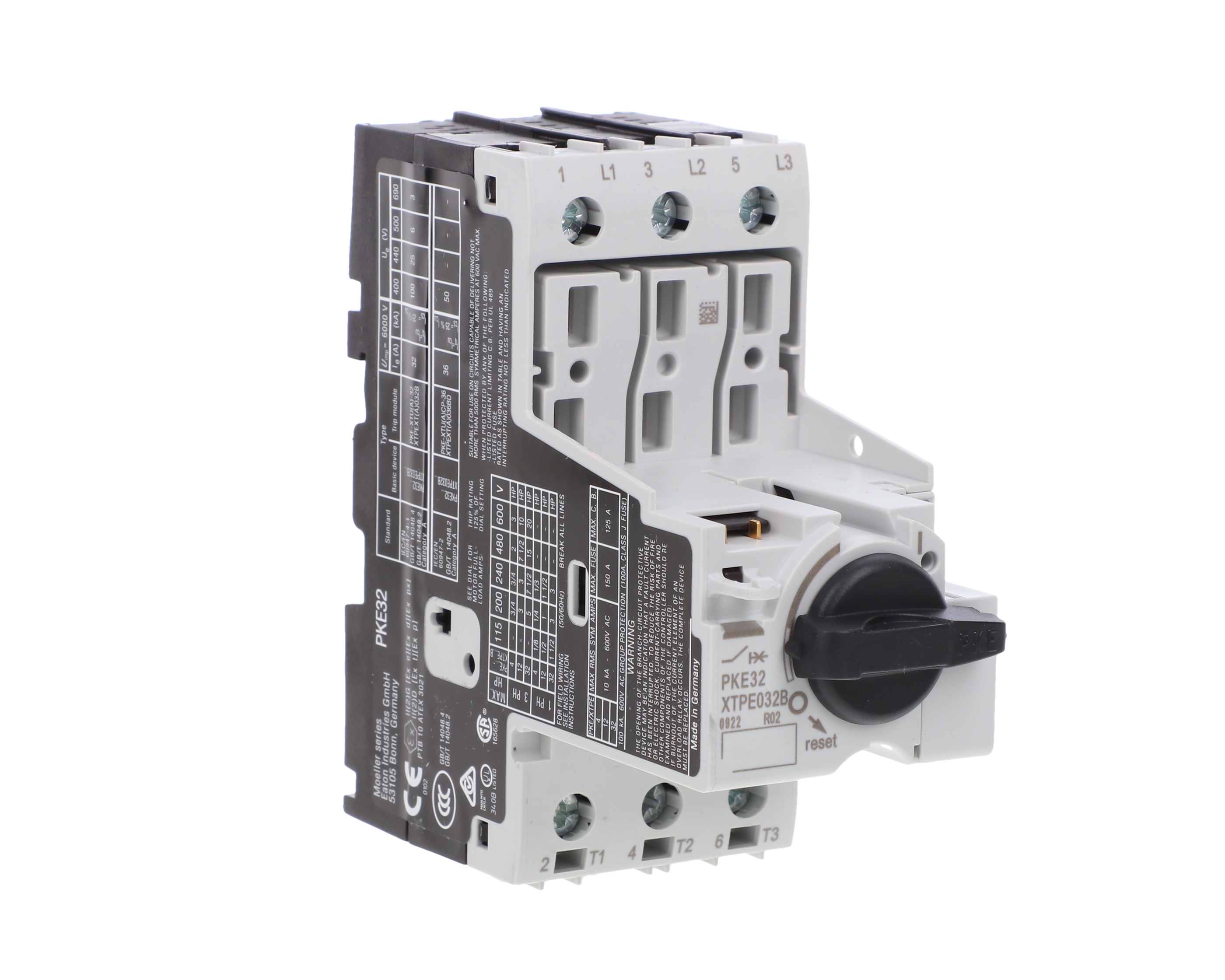 Wyłącznik silnikowy 3P 32A aparat podstawowy PKE32 121722 – EATON | TIM SA
