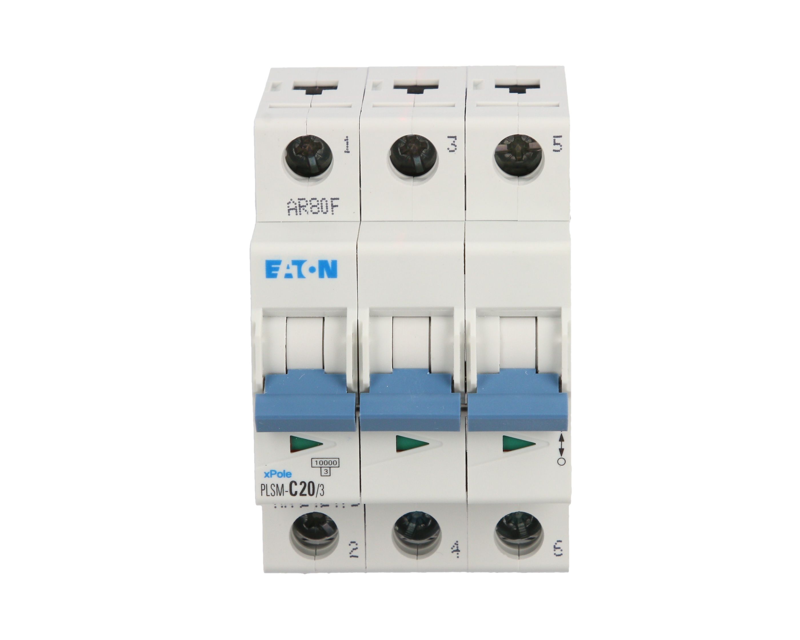 Wyłącznik nadprądowy 3P C 20A 10kA AC PLSM-C20/3-MW 242475 – EATON | TIM SA