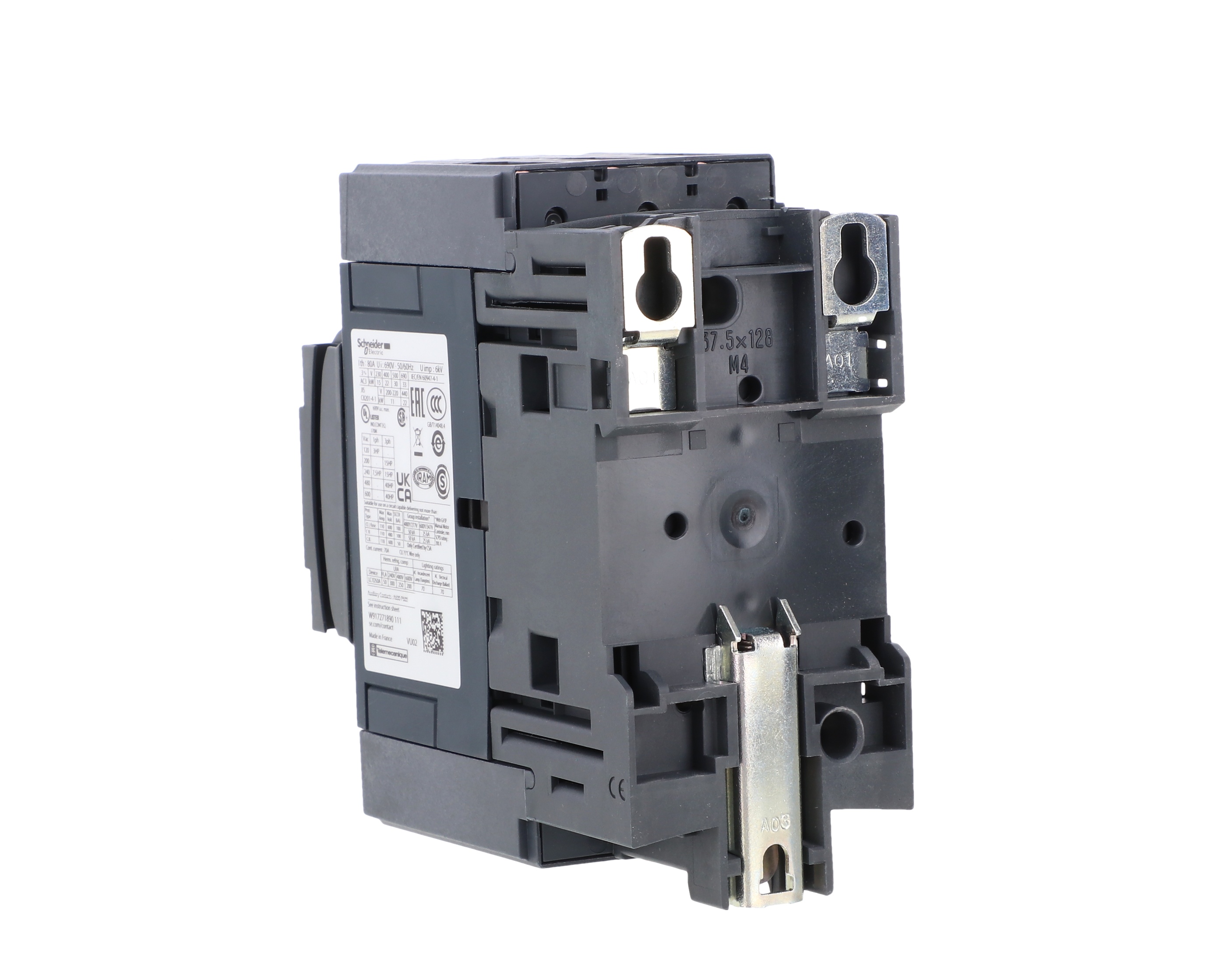 TeSys Deca Stycznik mocy 50A 3P 48V DC 1Z 1R (EVK) LC1D50AED ...