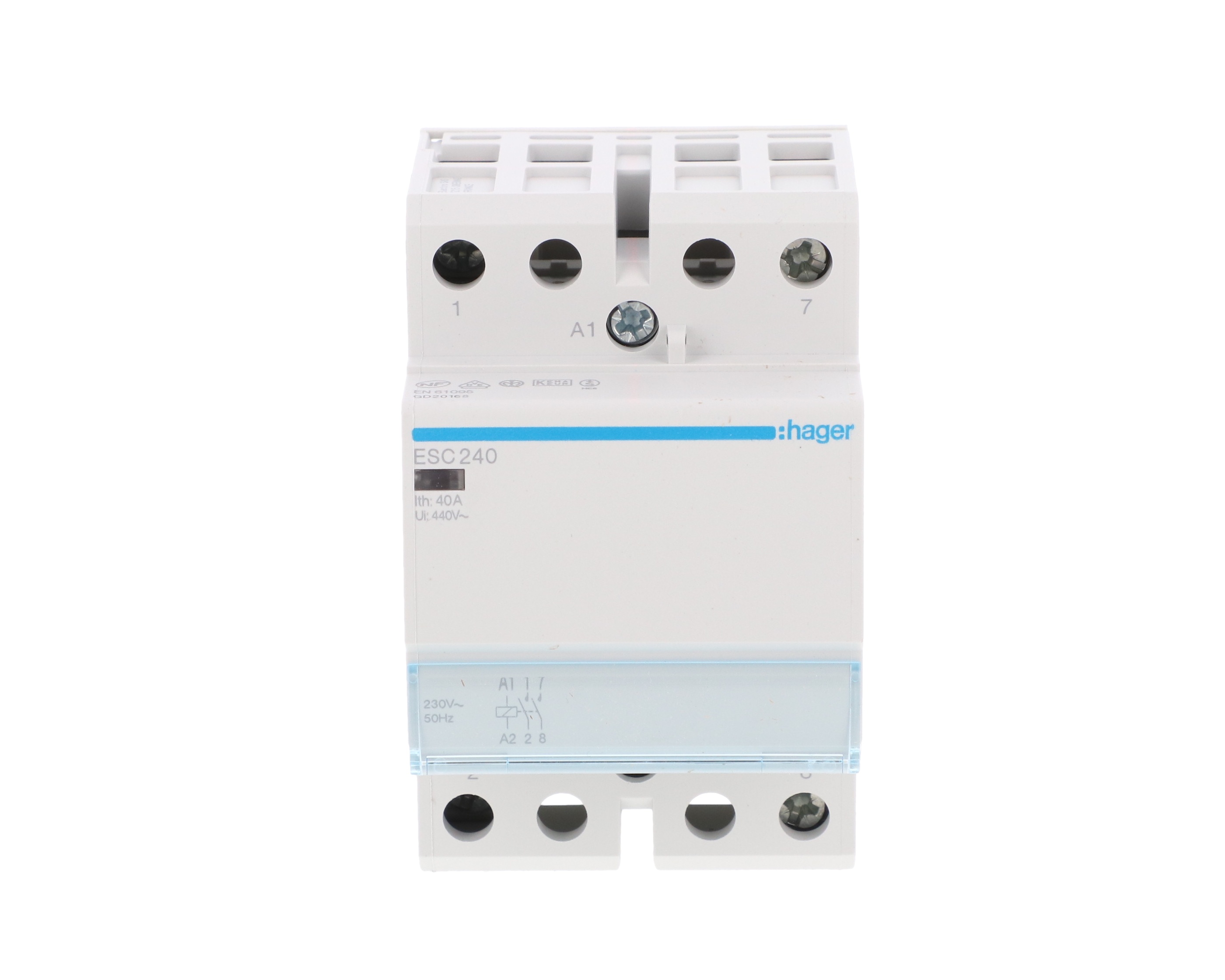 Stycznik modułowy 40A 2Z 0R 230V AC ESC240 – HAGER POLO | TIM SA