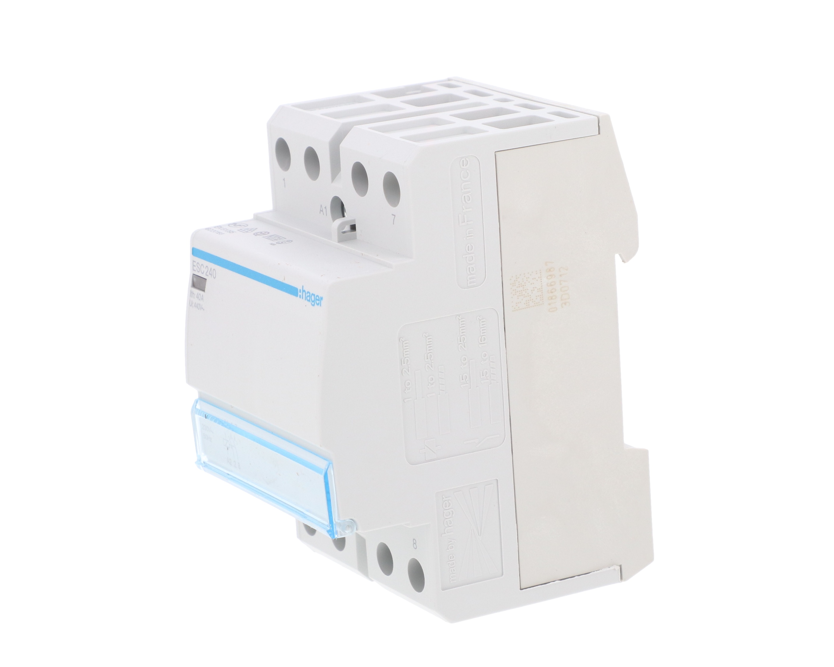 Stycznik modułowy 40A 2Z 0R 230V AC ESC240 – HAGER POLO | TIM SA