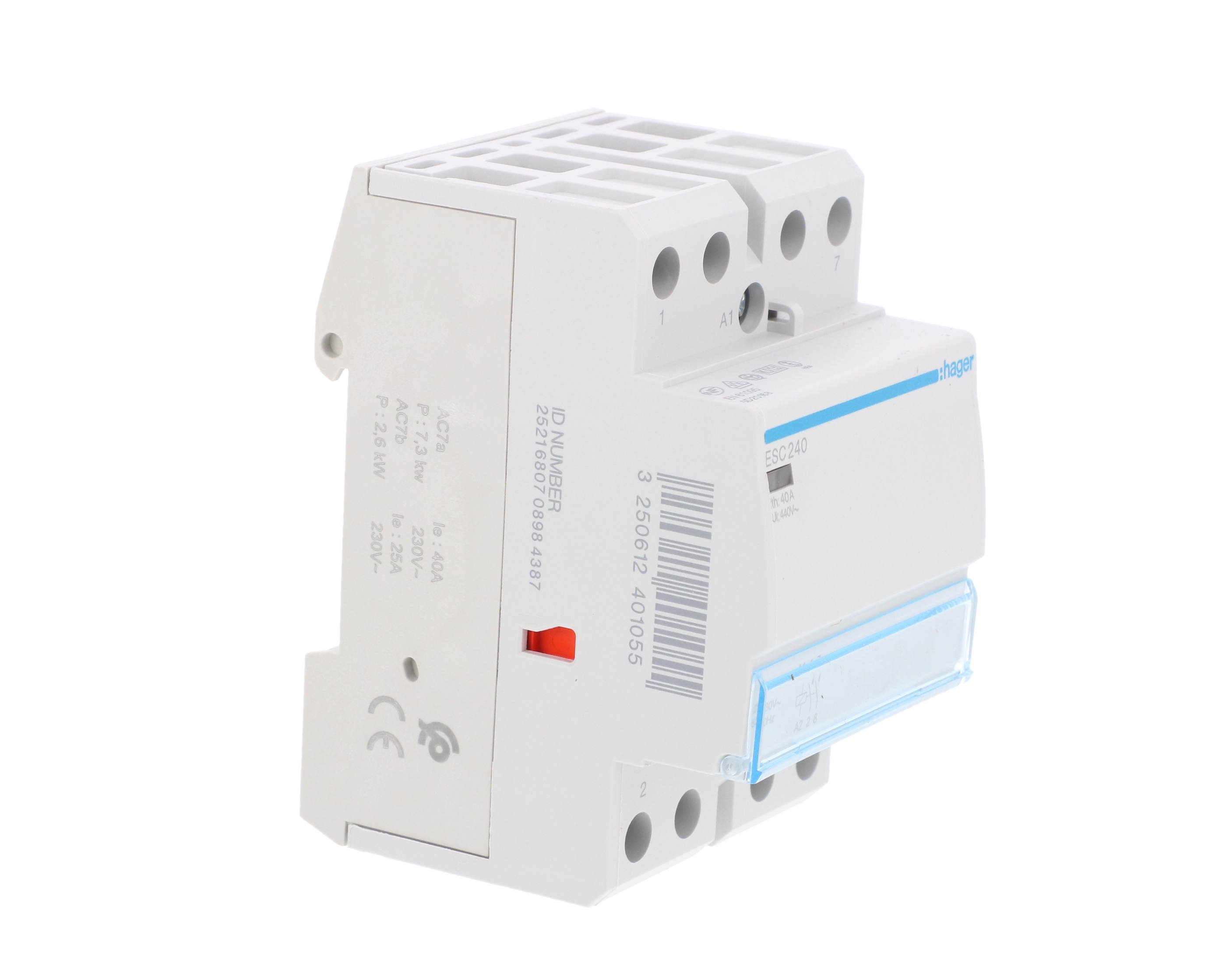Stycznik modułowy 40A 2Z 0R 230V AC ESC240 – HAGER POLO | TIM SA