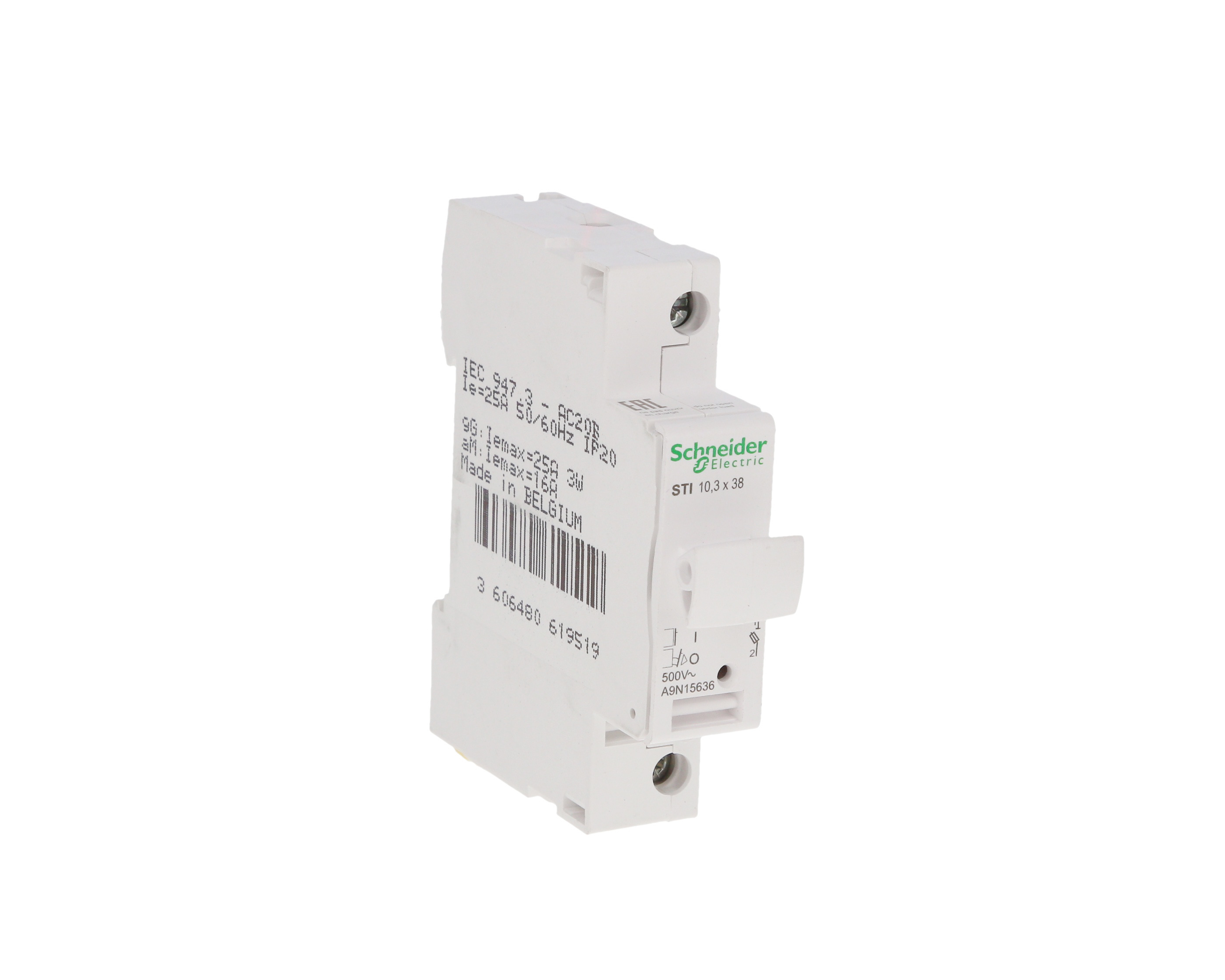 Rozłącznik bezpiecznikowy cylindryczny 1P 10x38mm A9N15636 – Schneider | TIM SA