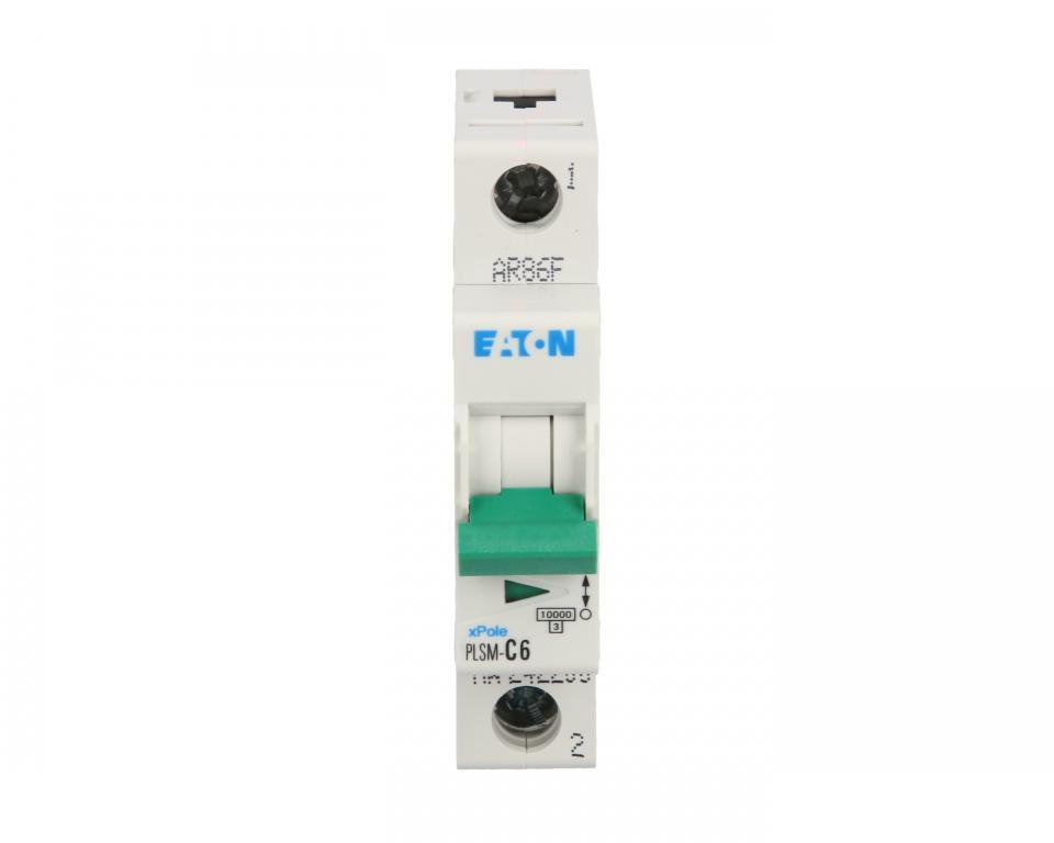 Wyłącznik nadprądowy 1P C 6A 10kA AC PLSM-C6-MW 242200 – EATON | TIM SA