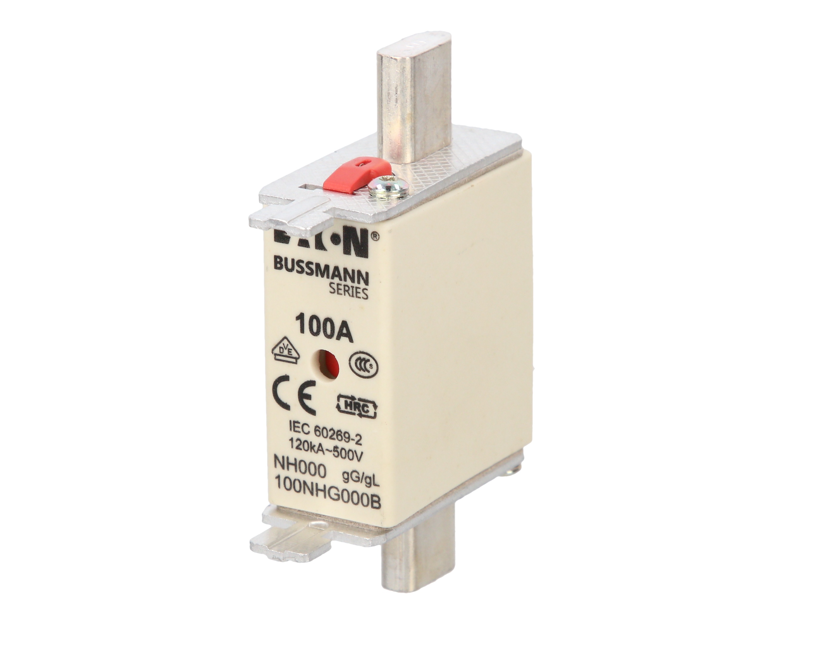 Wkładka bezpiecznikowa NH000 100A gL/gG 500V 100NHG000B – EATON | TIM SA