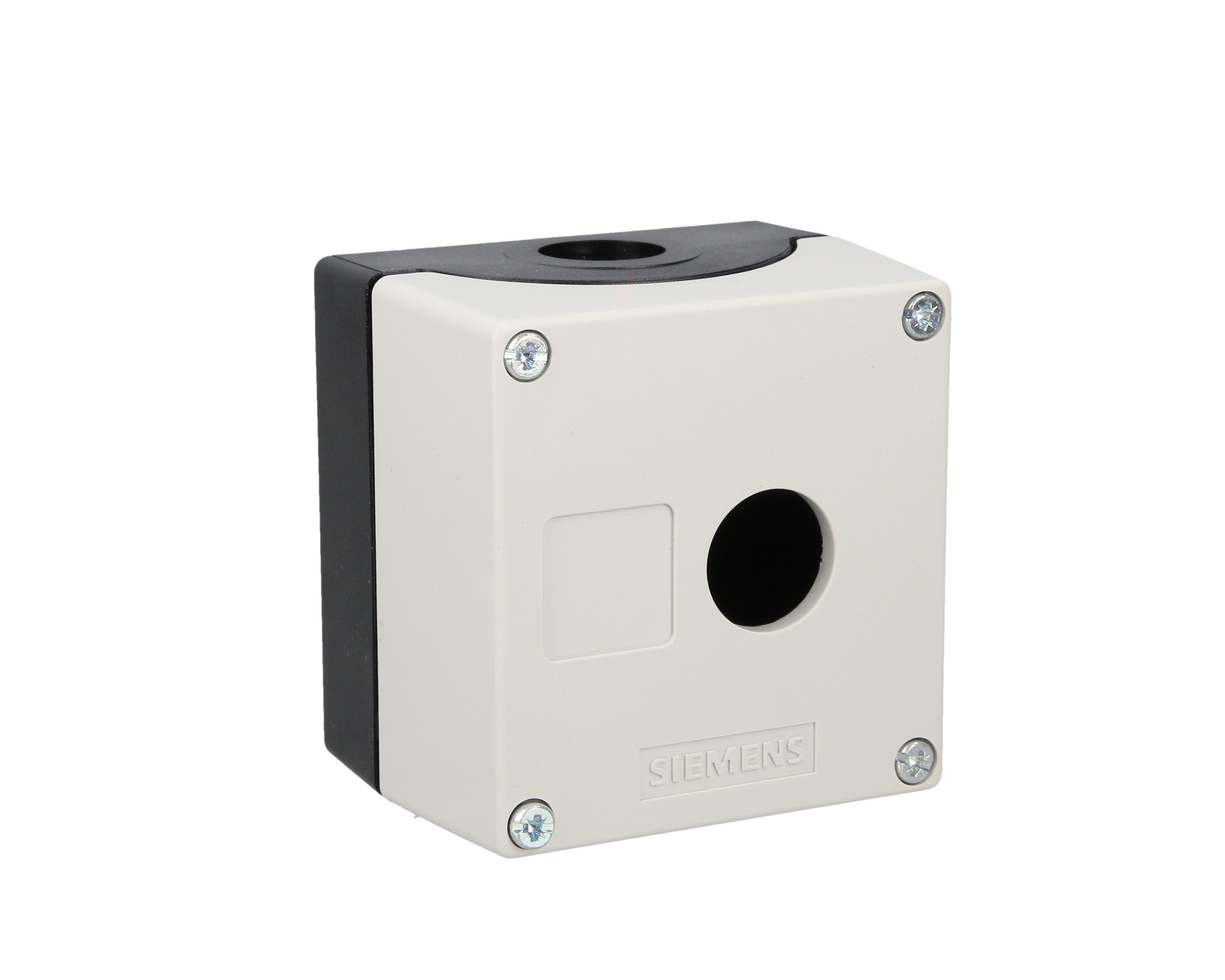 Obudowa kasety 1-otworowa 22mm czarno-szara M20 IP69k SIRIUS ACT 3SU1801-0AA00-0AB1 – SIEMENS ...