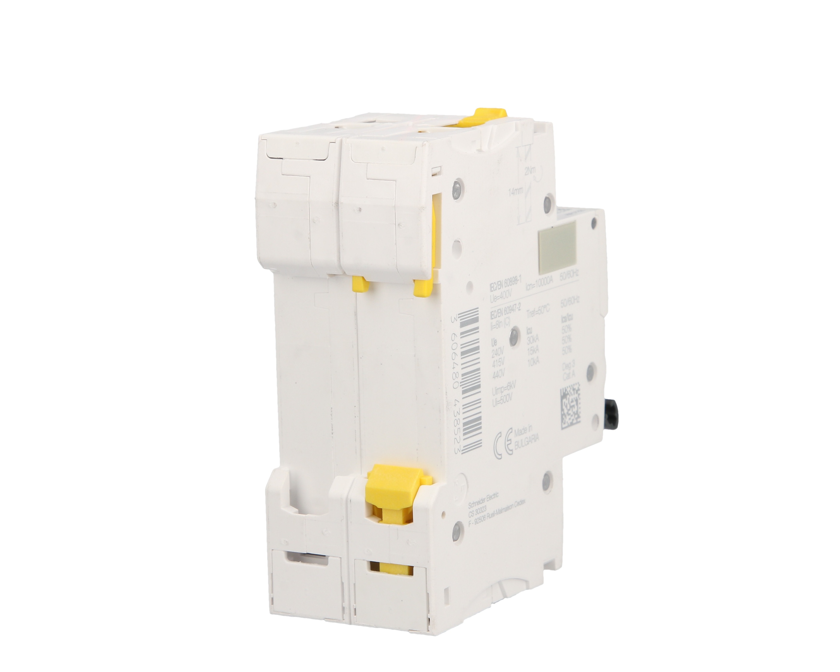 Wyłącznik nadprądowy 2P C 25A 10kA AC iC60H-C25-2 A9F07225 – Schneider | TIM SA