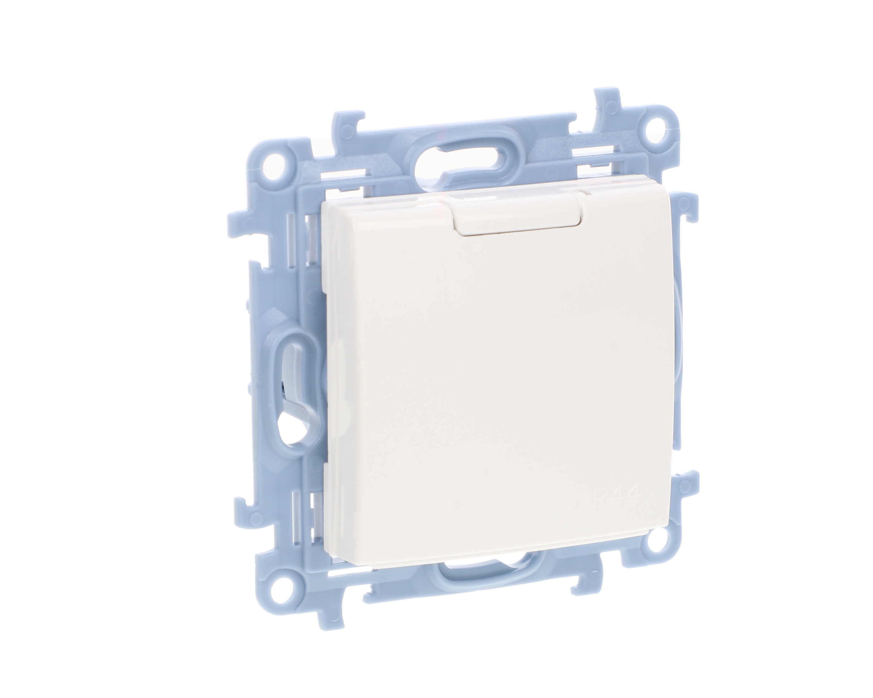 Simon 10 Gniazdo pojedyncze bez uszczelki białe 16A 250V IP44 CGZ1BU.01 ...