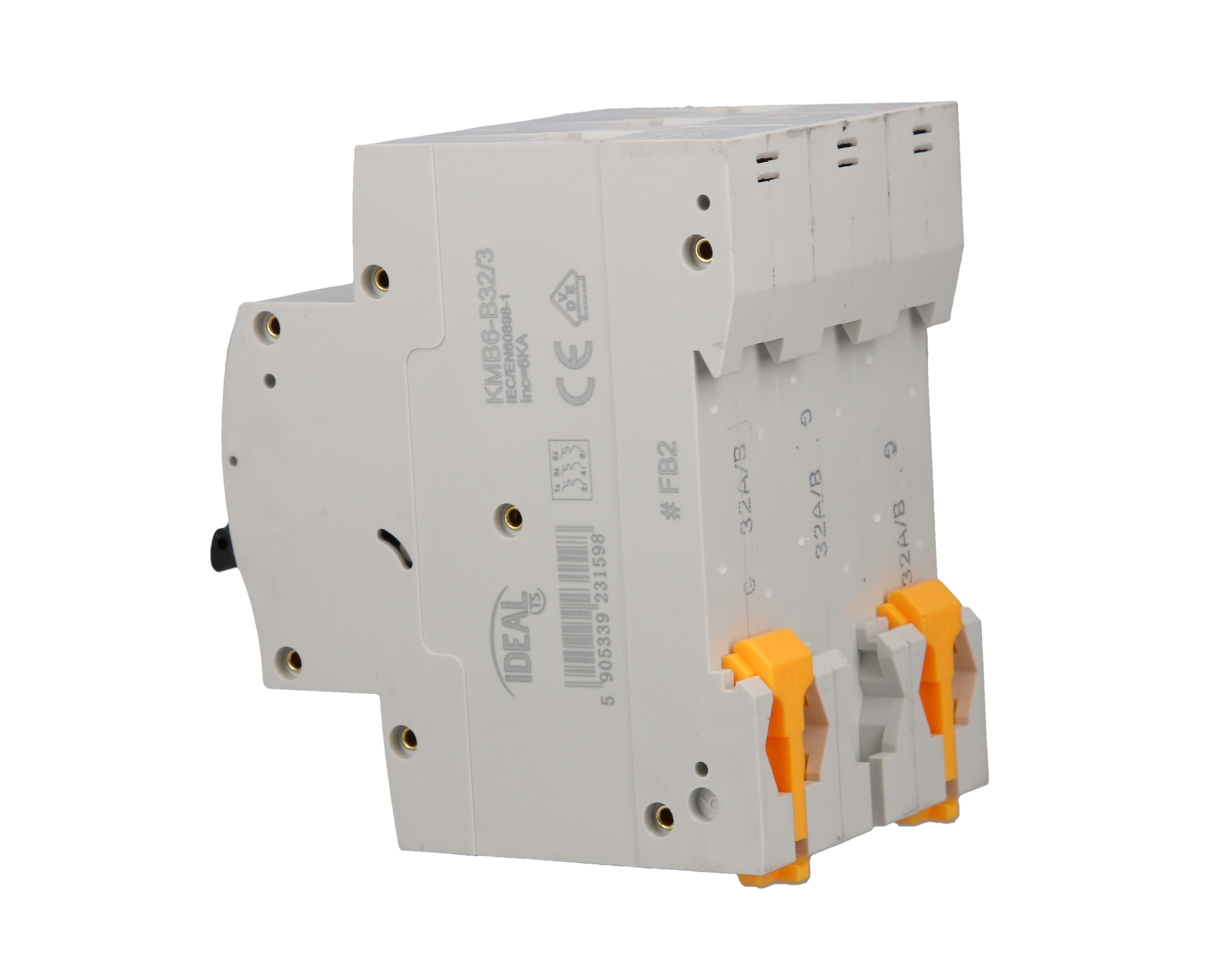 Wyłącznik nadprądowy 3P B 32A 6kA AC KMB6-B32/3 VDE 23159 – Kanlux S.A ...