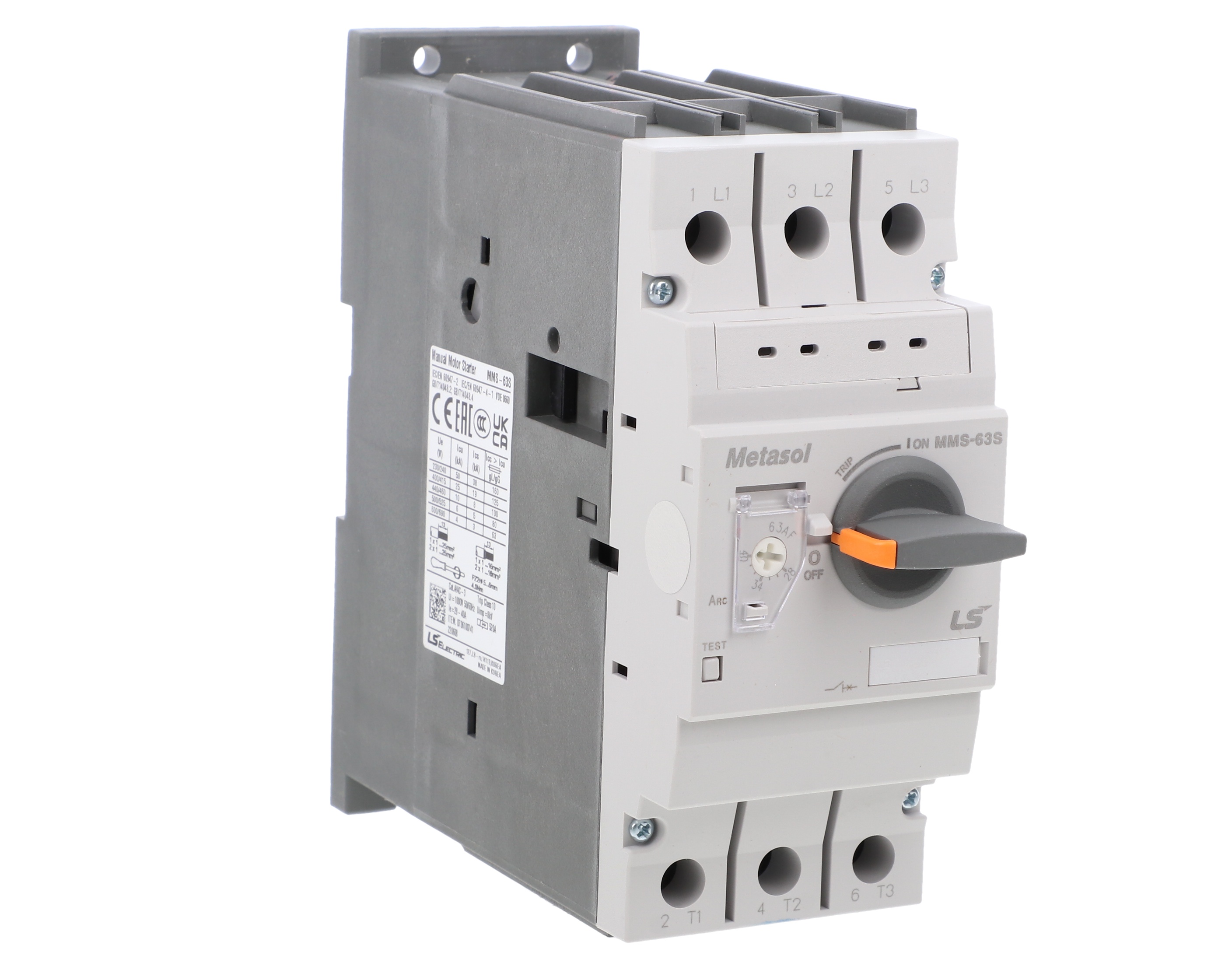 Wyłącznik silnikowy 28-40A MMS-63S 40A – LSiS | TIM SA