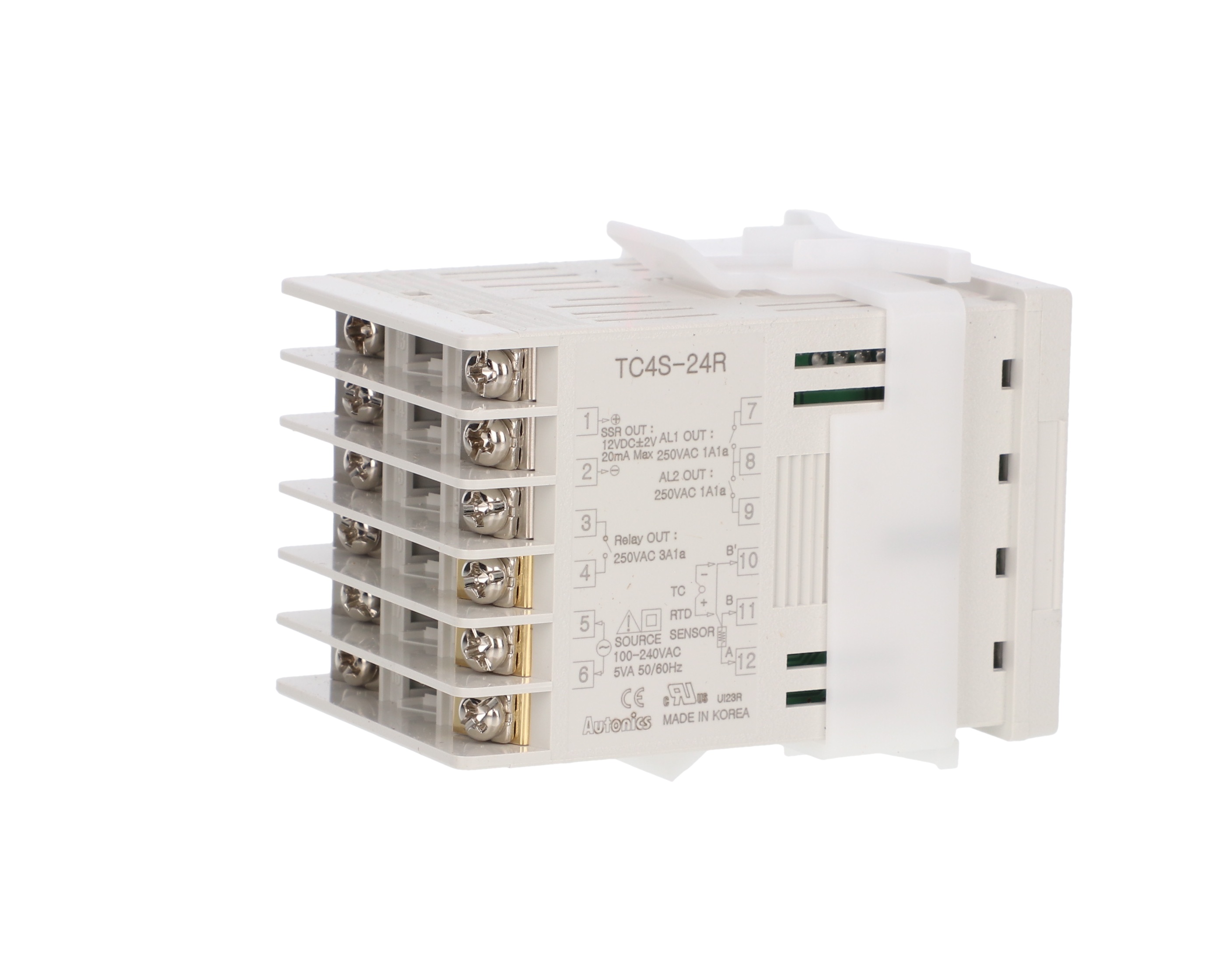 Ekonomiczny regulator temperatury 48x48mm PID 100-230VAC TC4S-24R ...