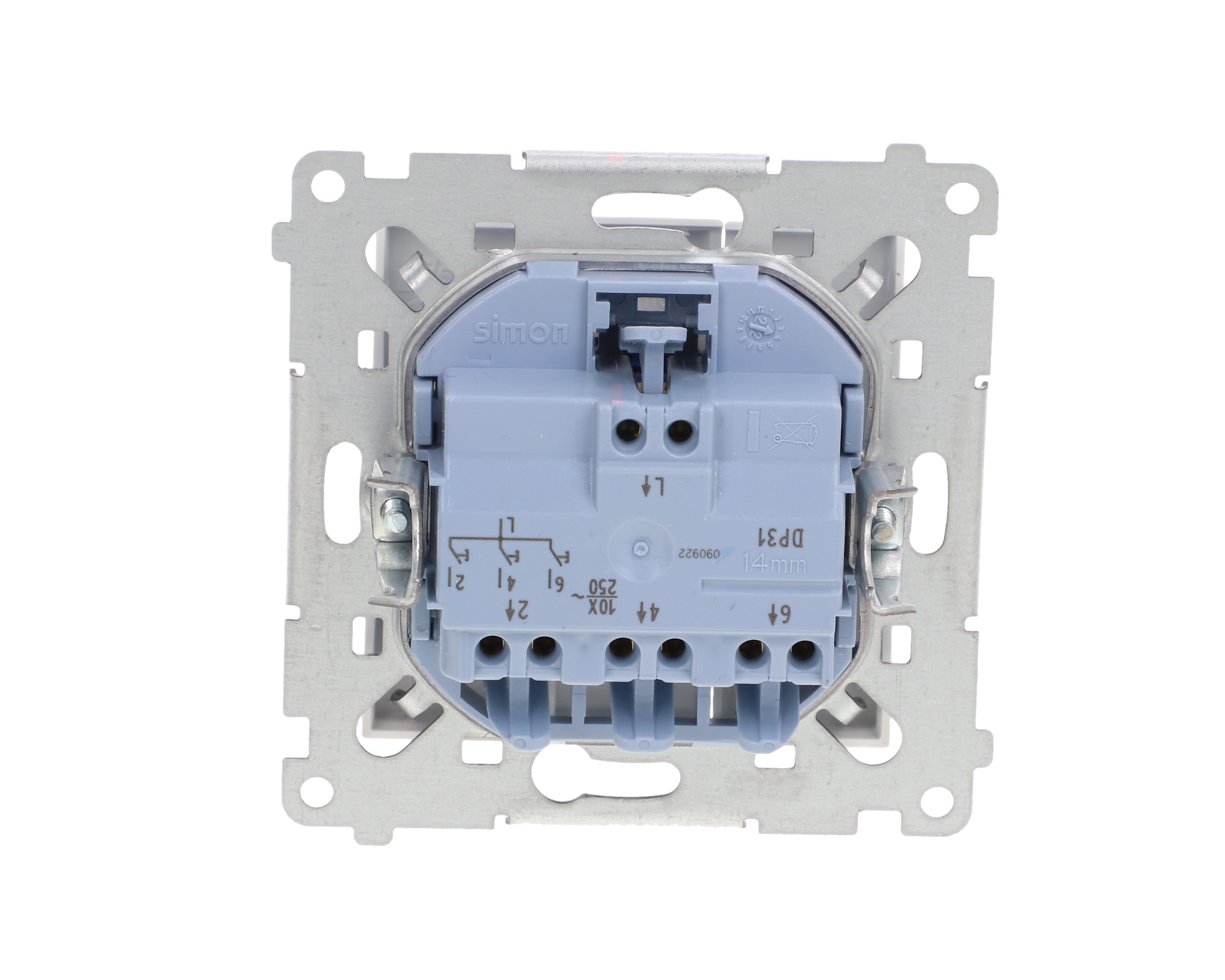 Simon 54 Premium Przycisk potrójny (moduł) 10AX, 250V~, szybkozłącza ...