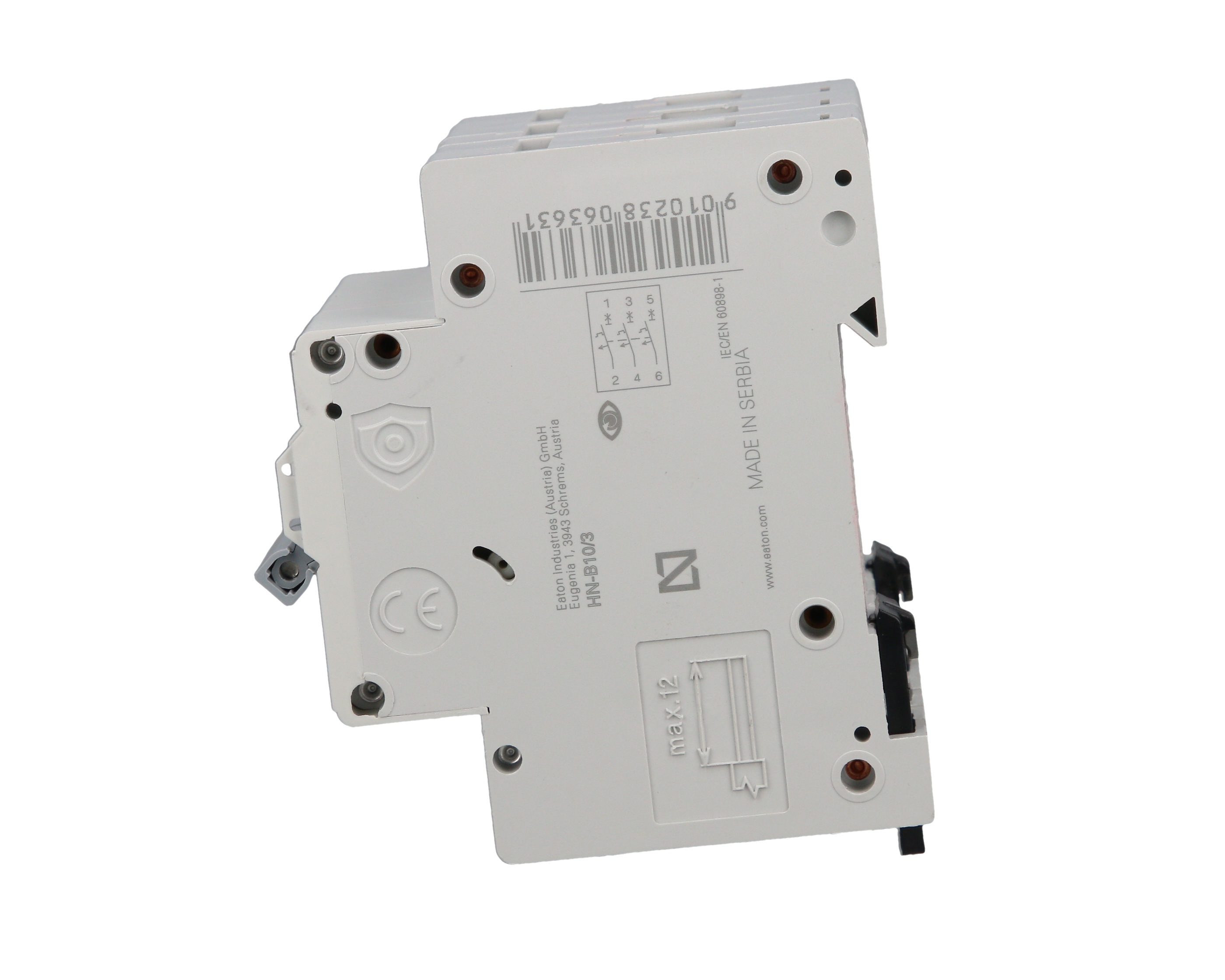 Wyłącznik nadprądowy 3P B 10A 6kA AC xPole Home HN-B10/3 194879 – EATON | TIM SA