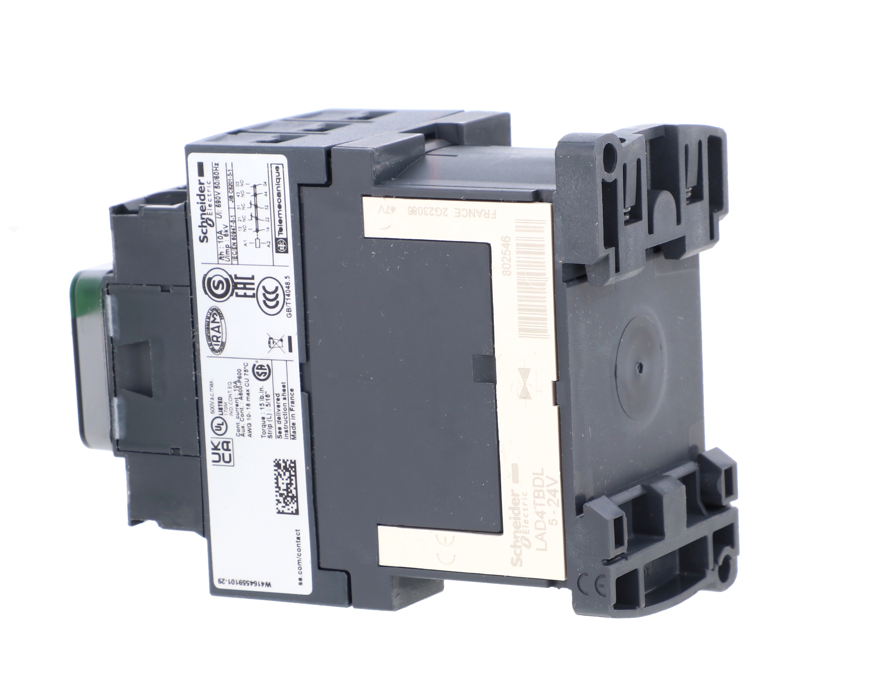 TeSys Deca Stycznik pomocniczy 10A 3Z 2R 24V DC CAD32BL – Schneider ...