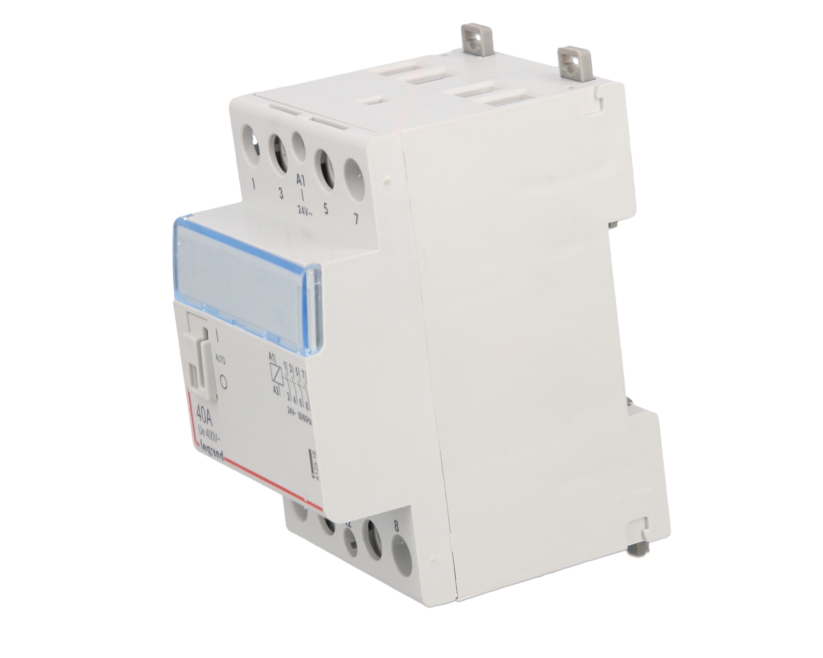 Stycznik modułowy 40A 4Z 0R 24V AC SM340 /z manipulatorem/ 412518 ...