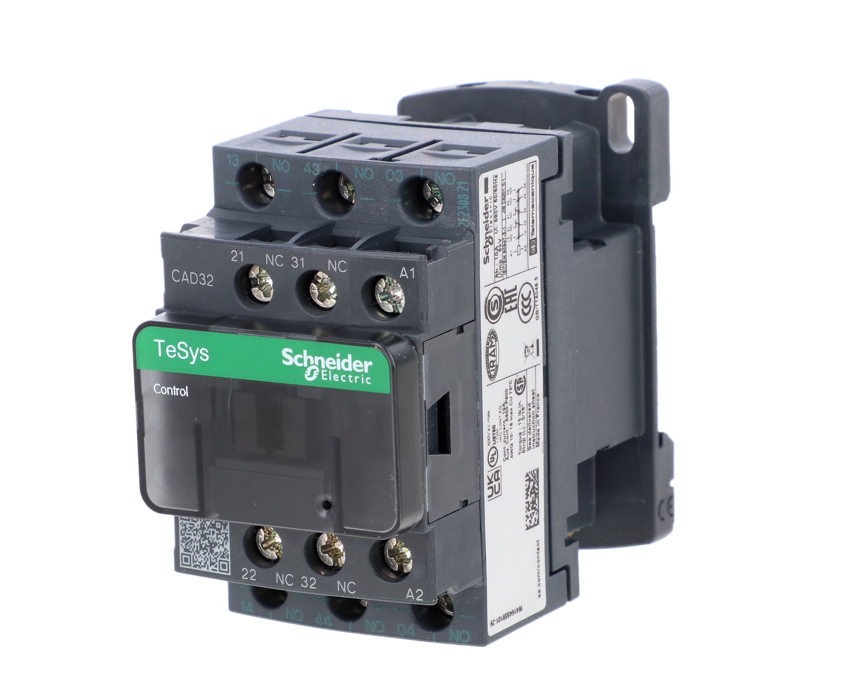 TeSys Deca Stycznik pomocniczy 3Z+2R 10A 24V AC zaciski skrzynkowe ...