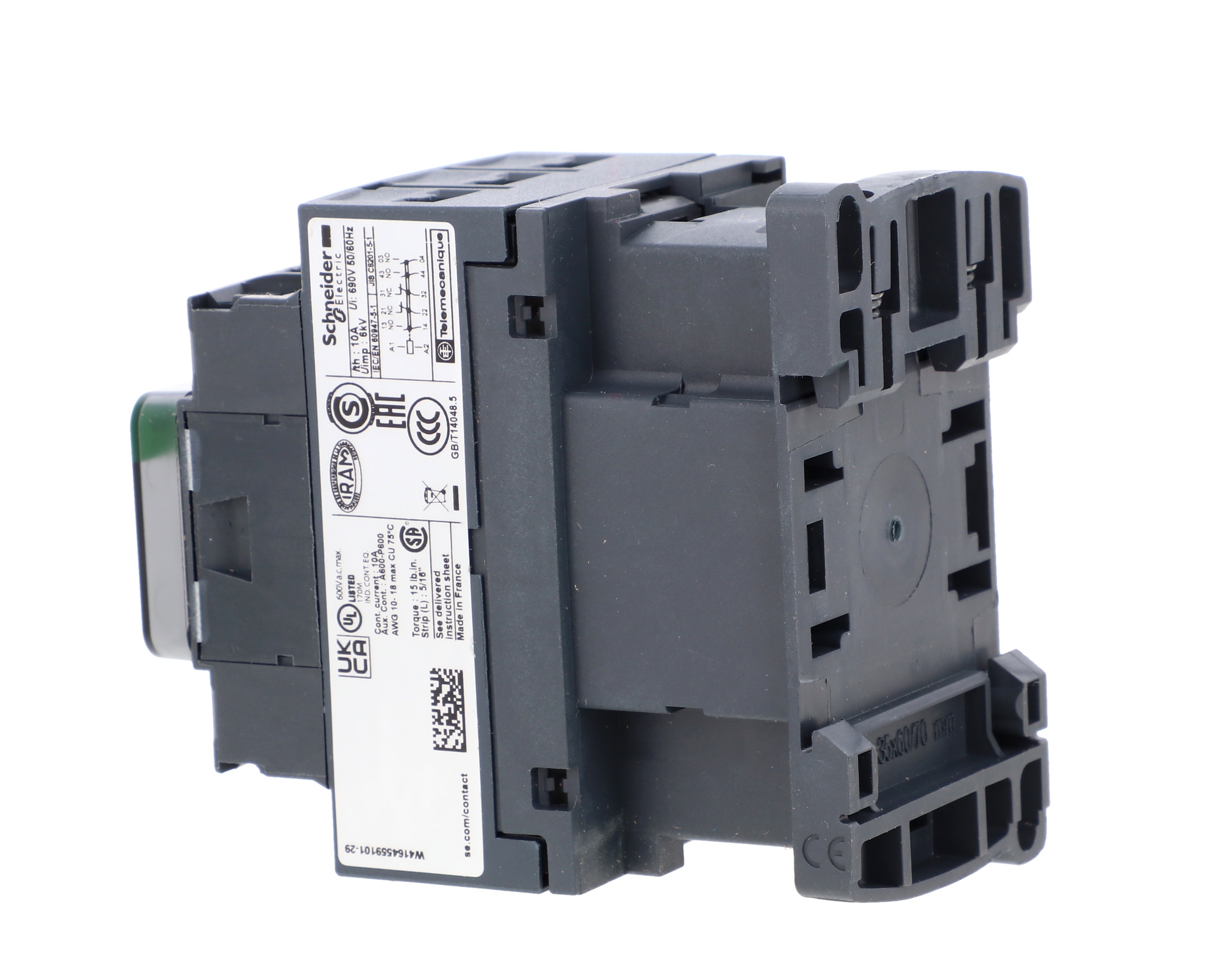 TeSys Deca Stycznik pomocniczy 3Z+2R 10A 24V AC zaciski skrzynkowe ...