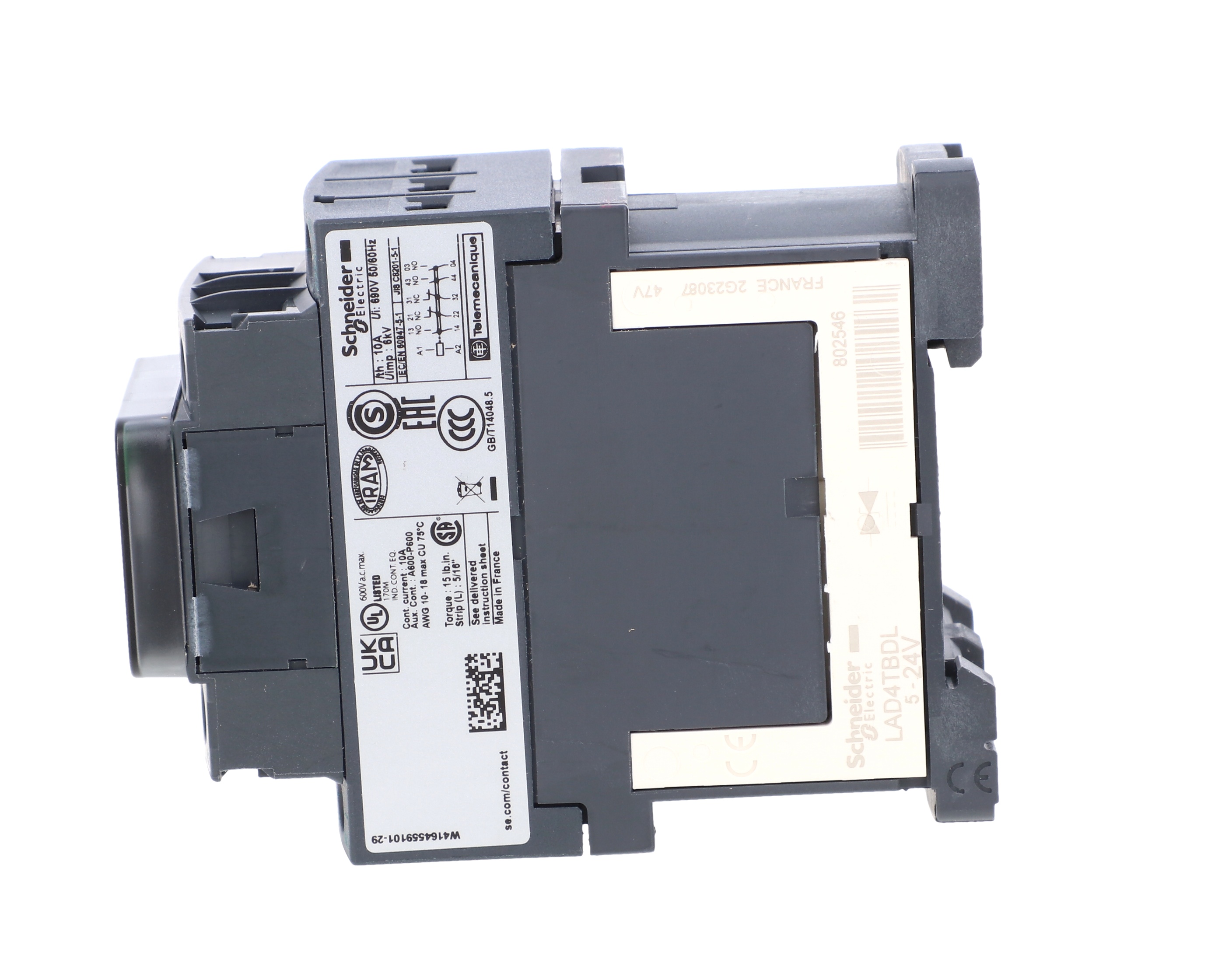 TeSys Deca Stycznik pomocniczy 18A 3Z 2R 24V DC CAD32BD – Schneider ...