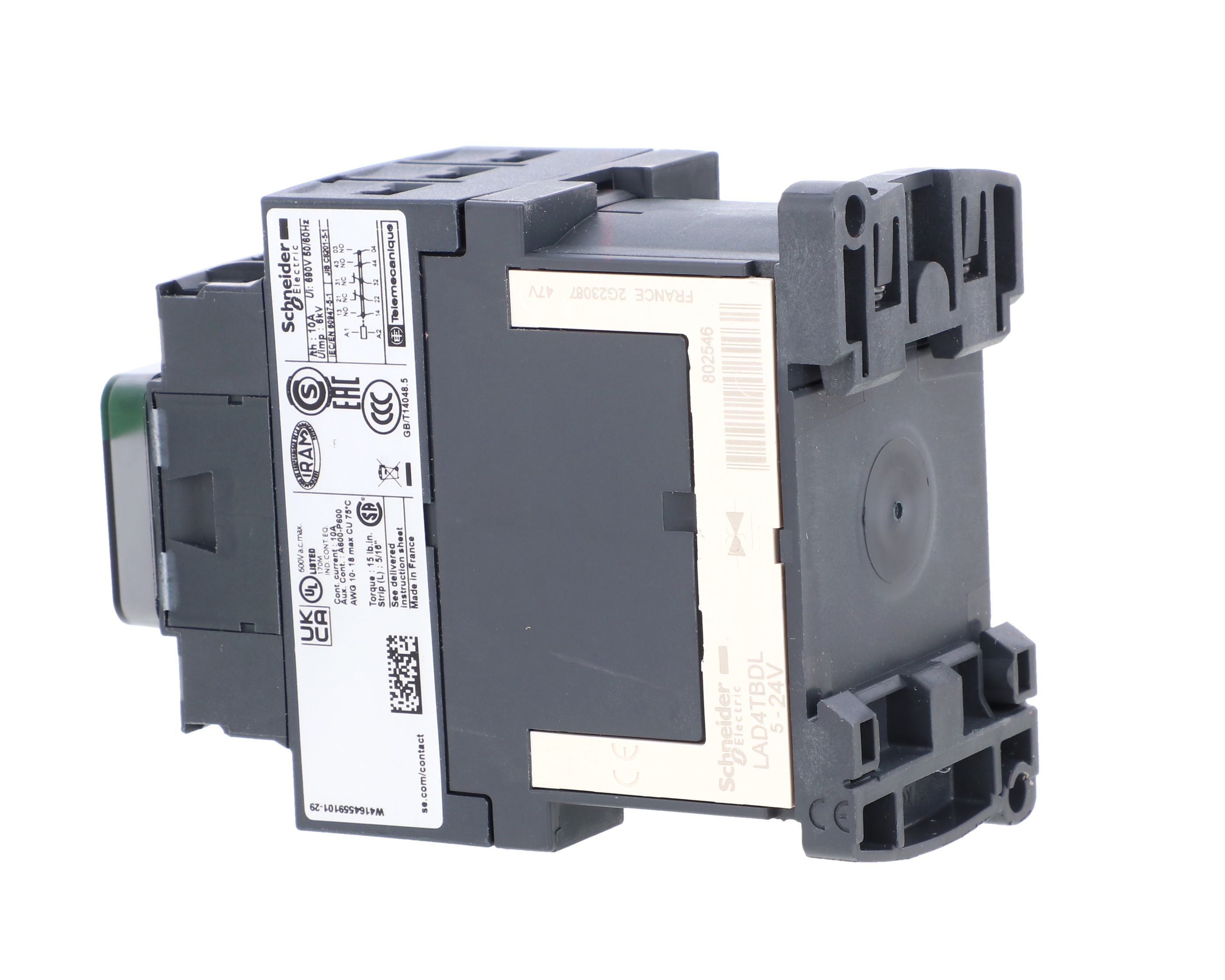 TeSys Deca Stycznik pomocniczy 18A 3Z 2R 24V DC CAD32BD – Schneider ...