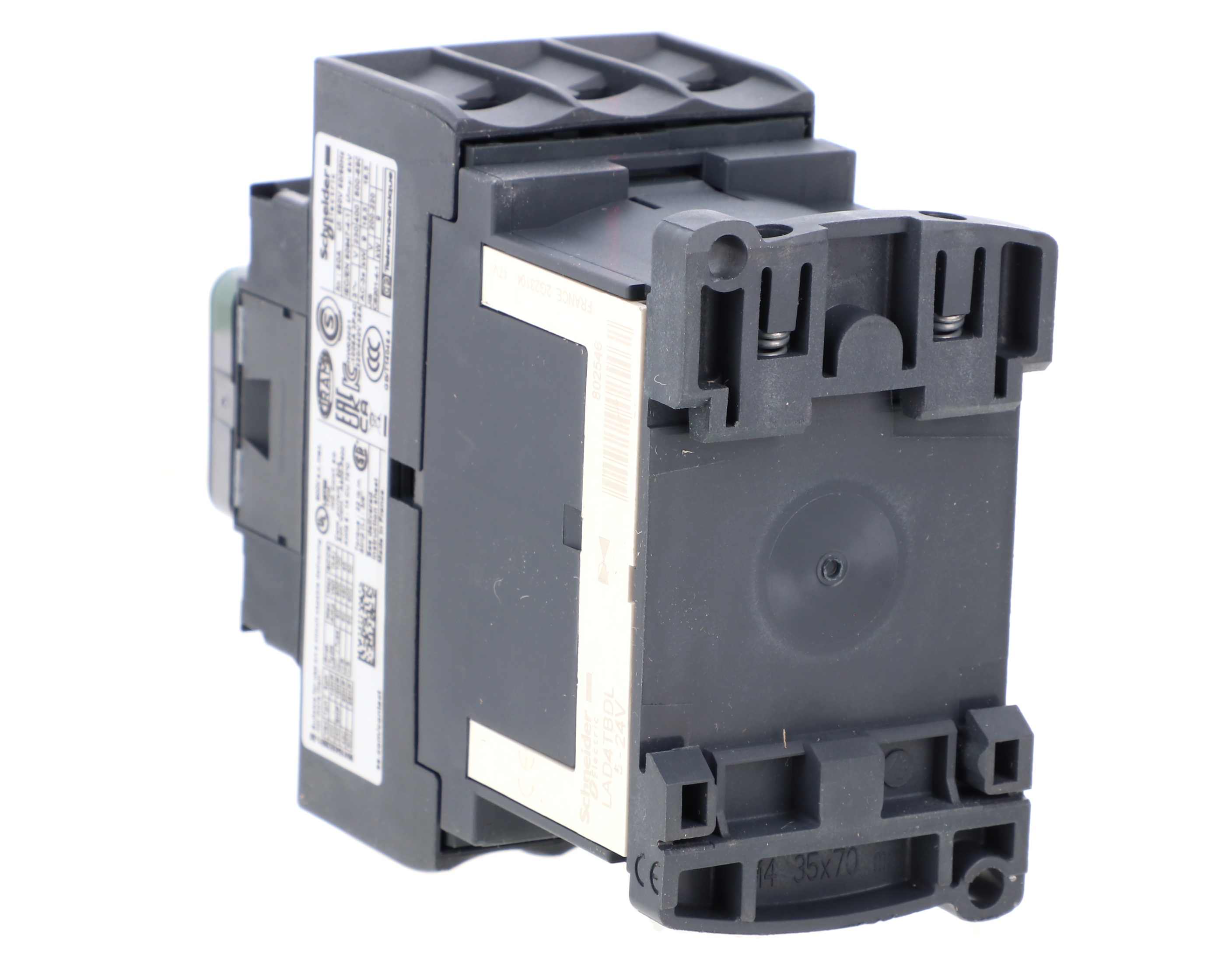 TeSys Deca Stycznik mocy 38A 3P 24V DC 1Z 1R LC1D38BD – Schneider | TIM SA