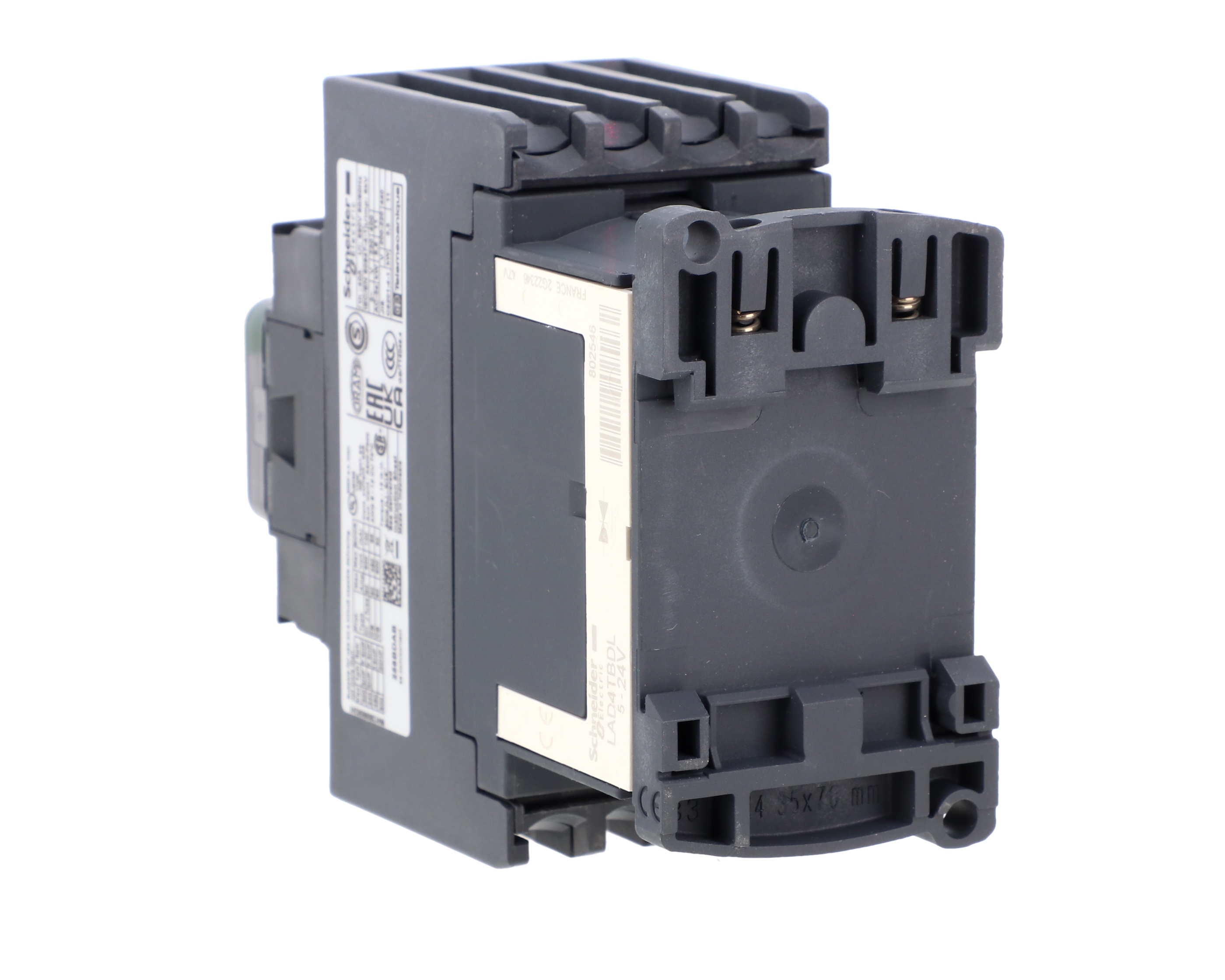 TeSys Deca Stycznik mocy 25A 2Z 2R 24V DC 1Z 1R LC1D258BD – Schneider ...