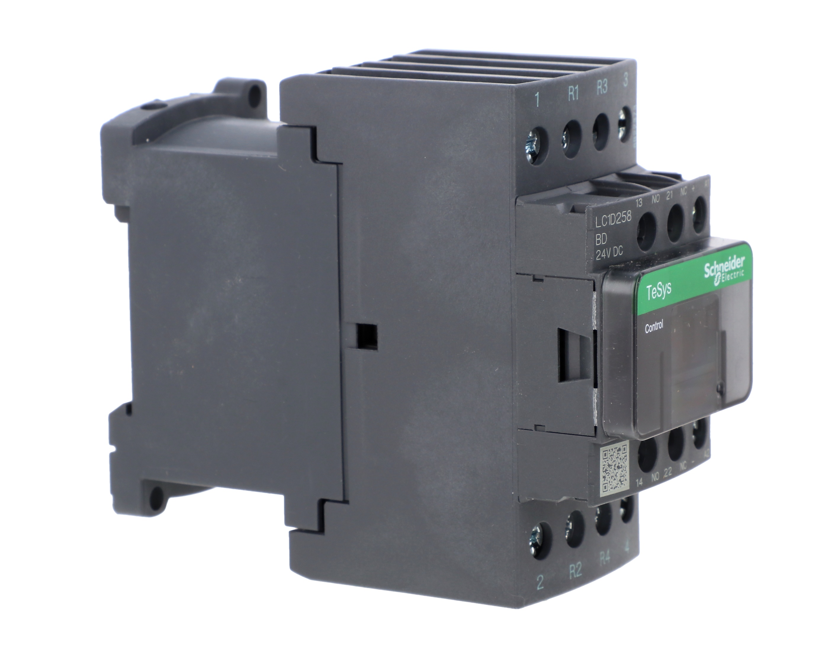 TeSys Deca Stycznik mocy 25A 2Z 2R 24V DC 1Z 1R LC1D258BD – Schneider ...