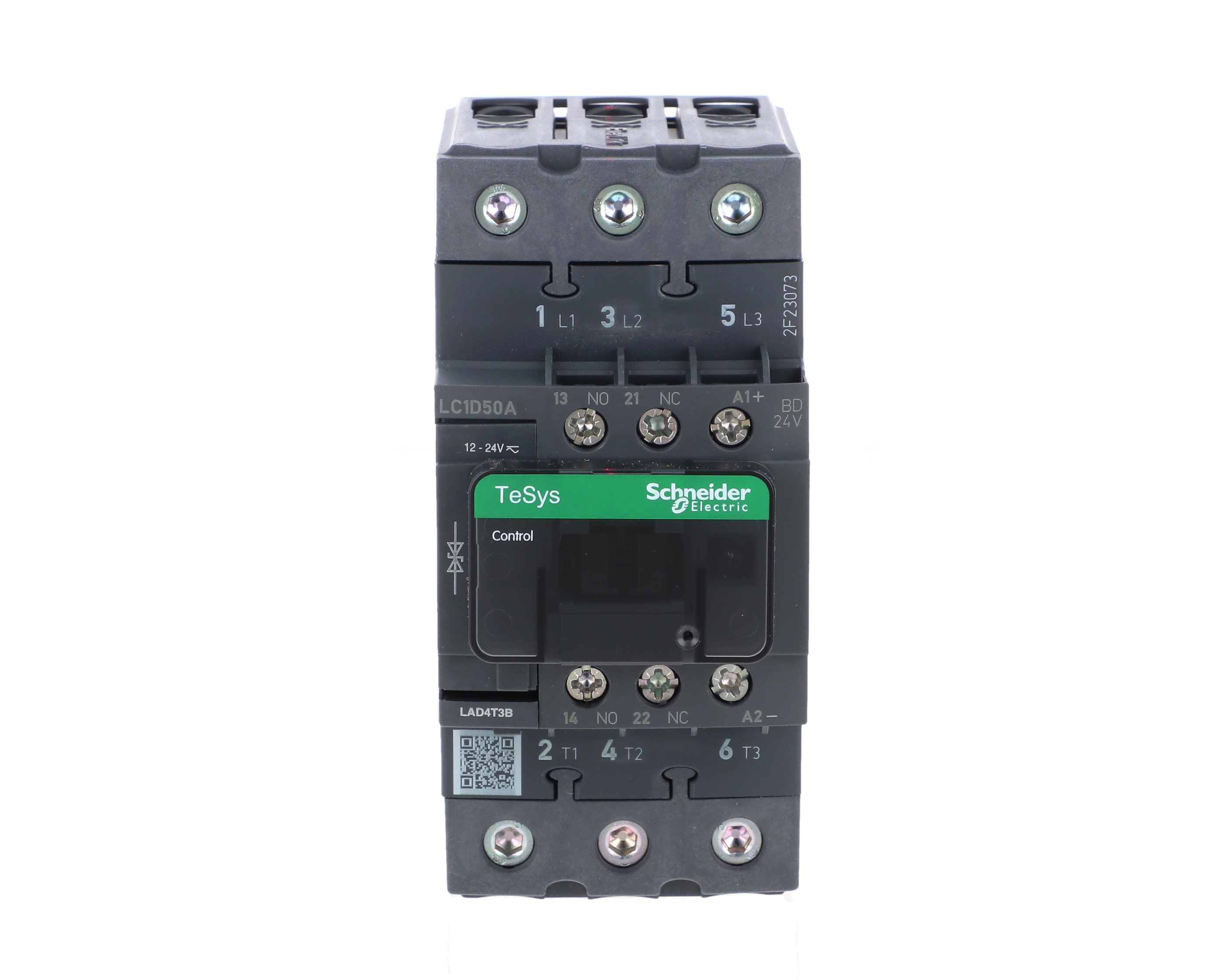 TeSys Deca Stycznik mocy 50A 3P 24V DC 1Z 1R (EVK) LC1D50ABD ...