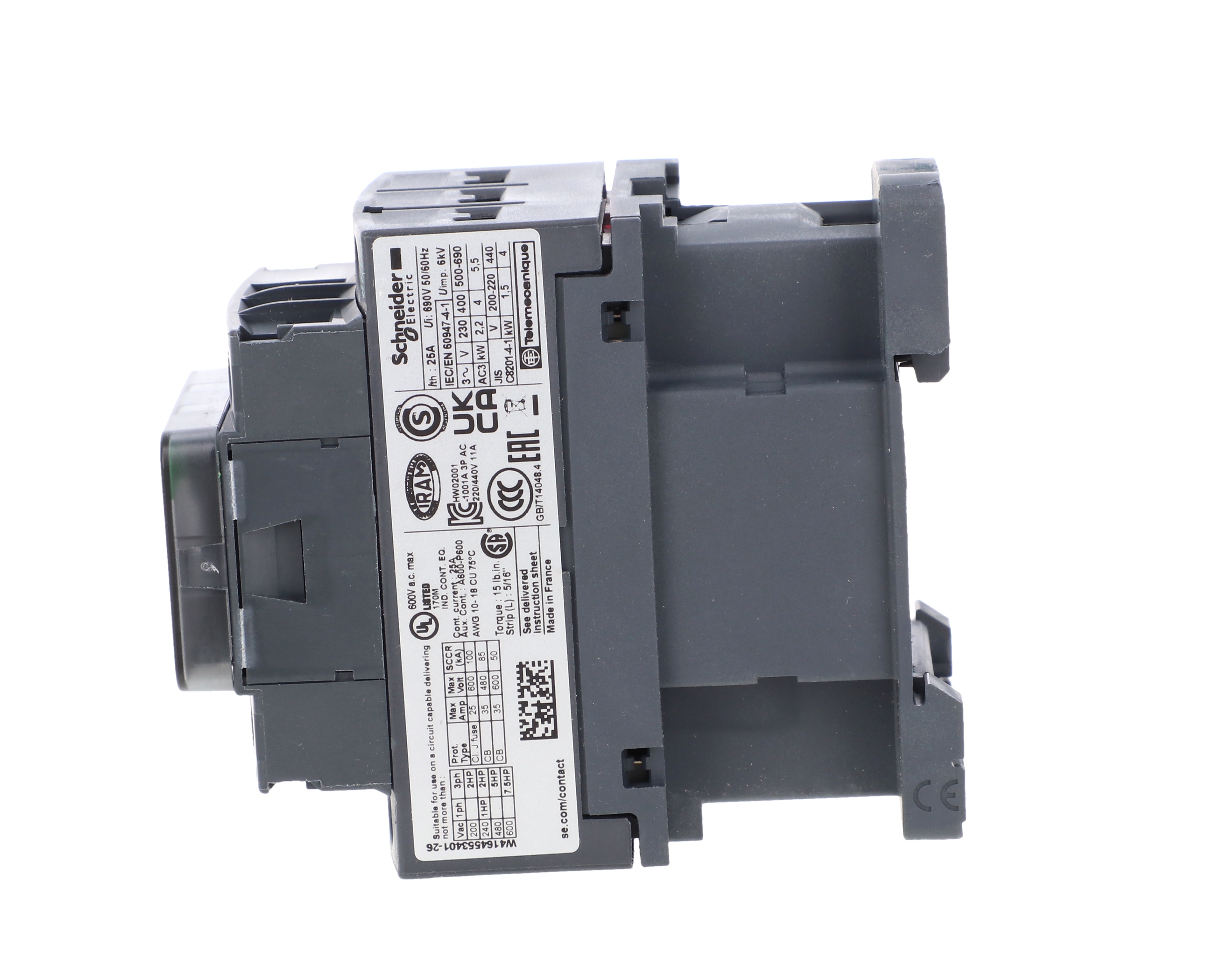 TeSys Deca Stycznik mocy 9A 3P 110V AC 1Z 1R LC1D09F7 – Schneider | TIM SA