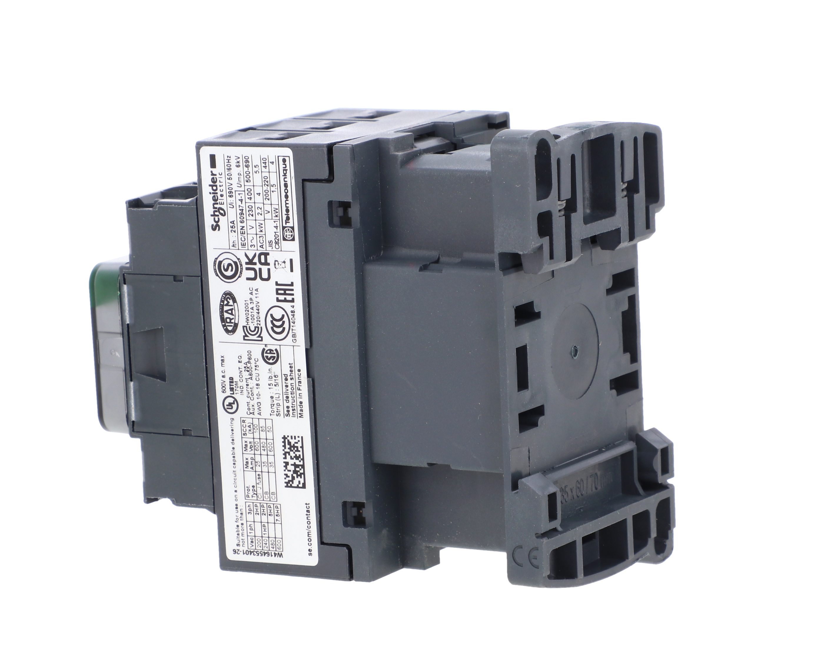 TeSys Deca Stycznik mocy 9A 3P 110V AC 1Z 1R LC1D09F7 – Schneider | TIM SA