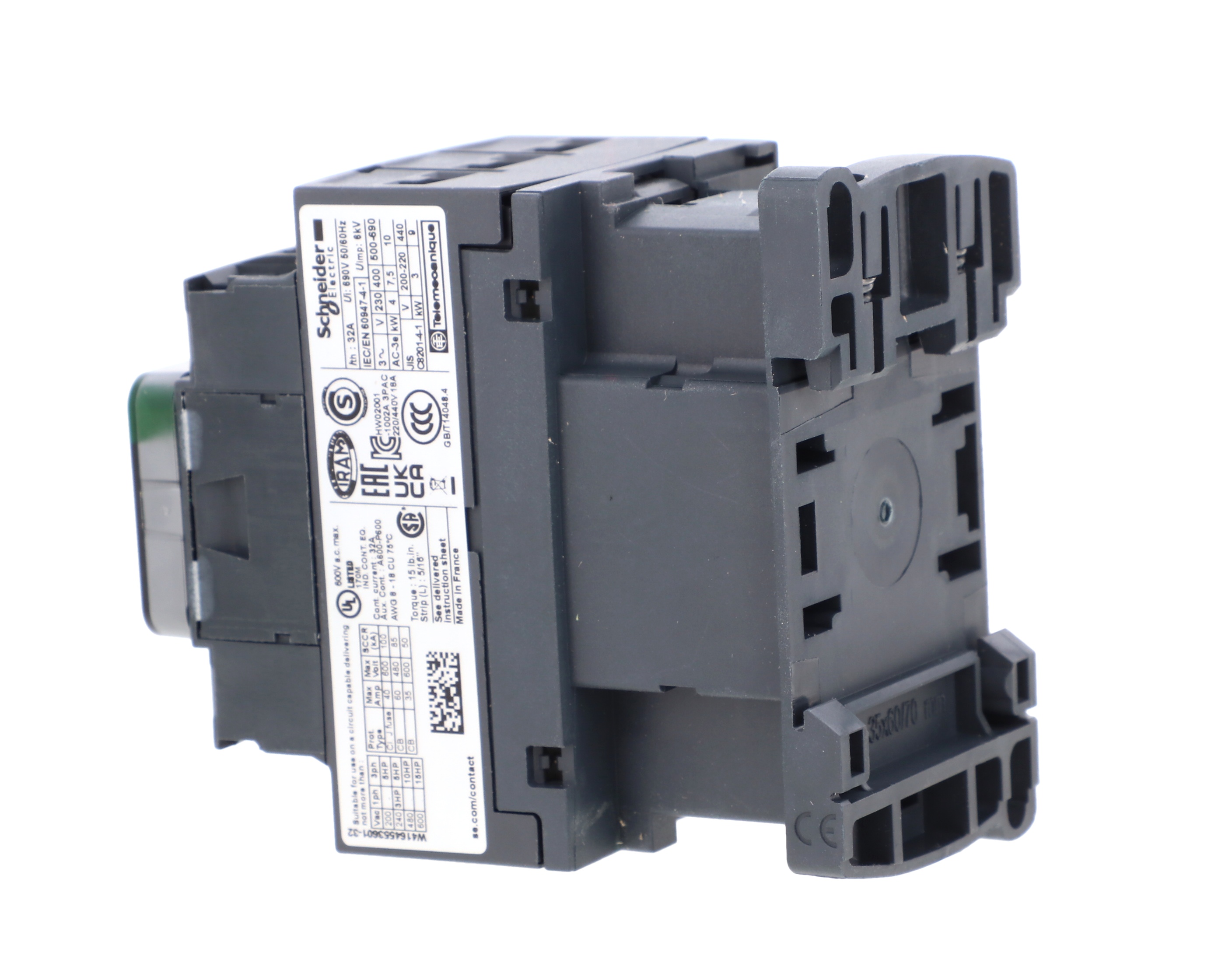 TeSys Deca Stycznik mocy 18A 3P 110V AC 1Z 1R LC1D18F7 – Schneider | TIM SA